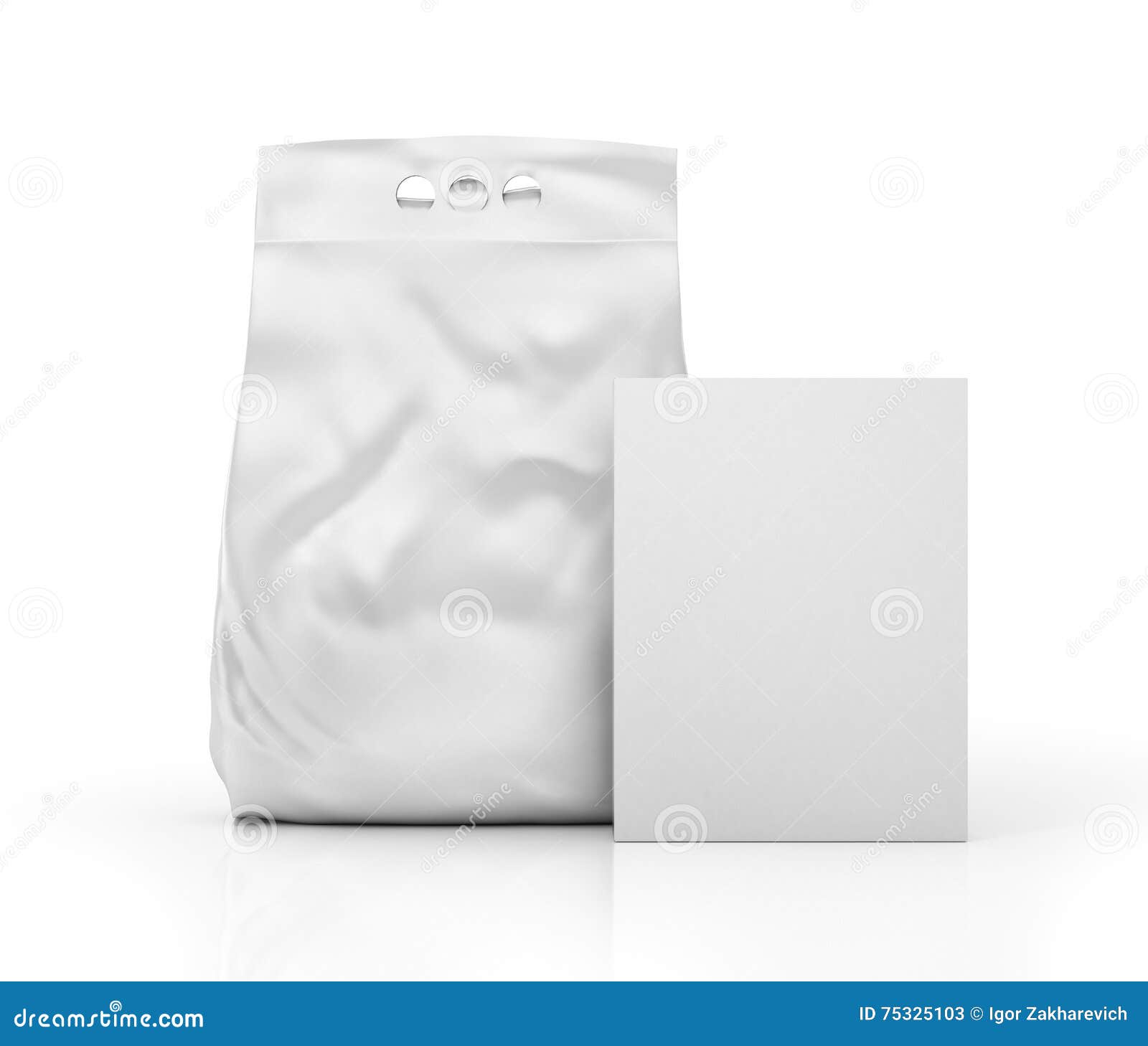 Washing Powder Bags Vector Realistic Mockup Set | CartoonDealer.com ...