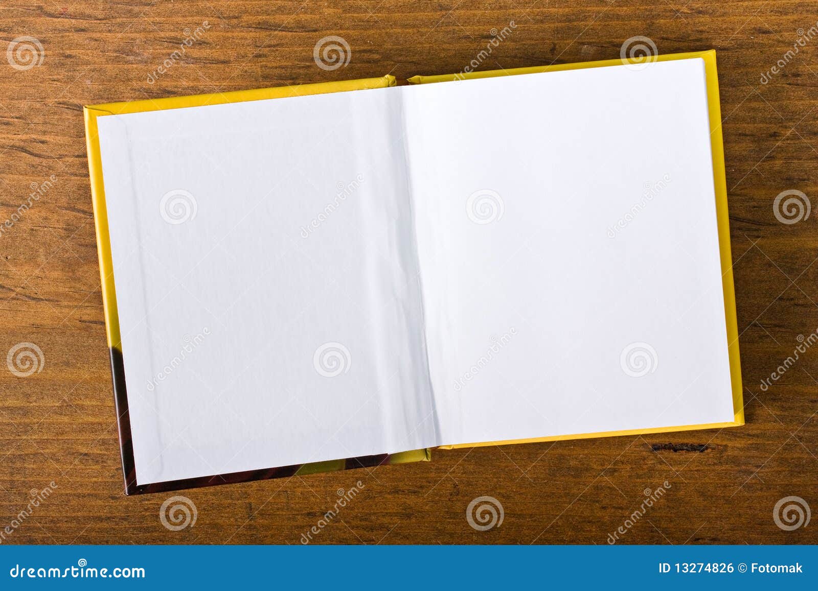 White Blank Pages of an Open Book Stock Photo - Image of notes, texture ...