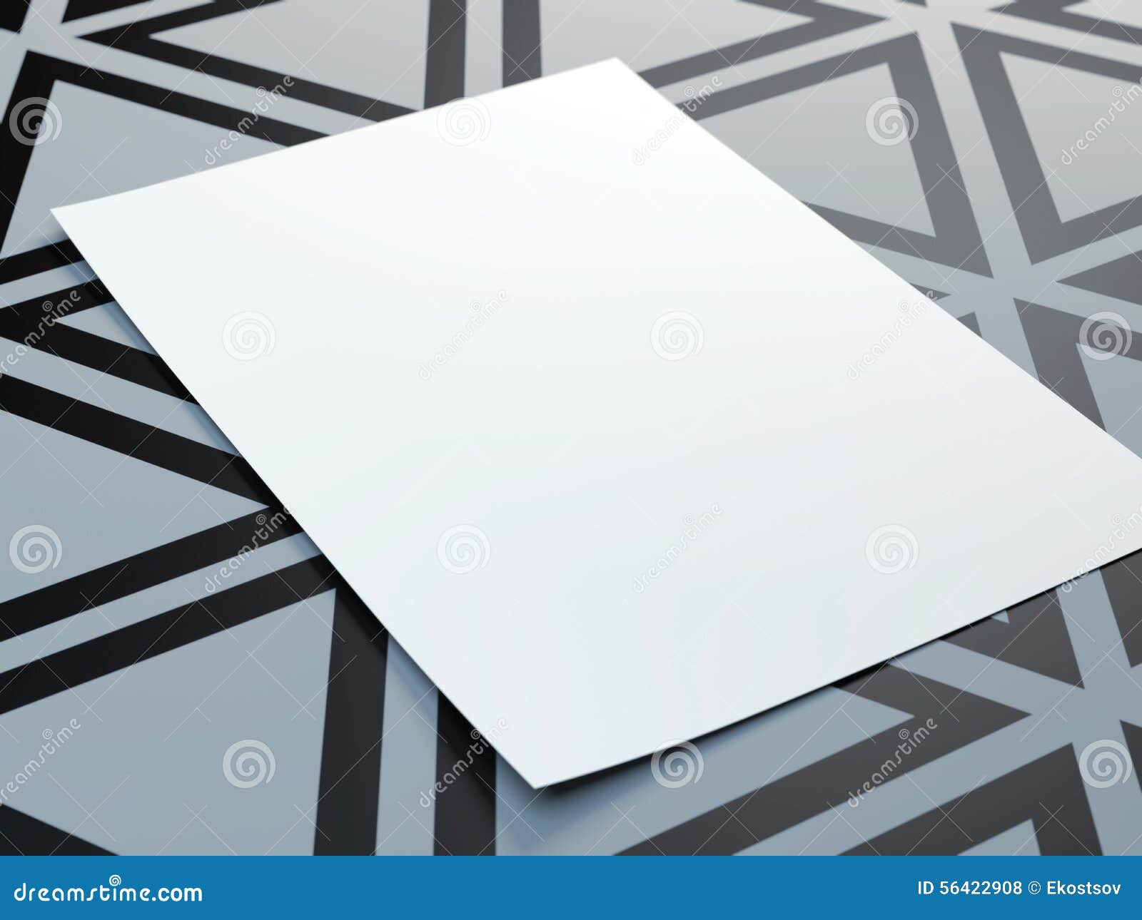 White blank paper sheet stock illustration. Illustration of closeup ...