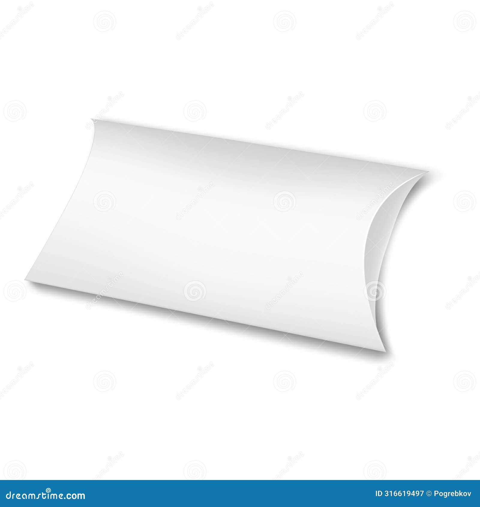 Paperboard Pillow Box, Rectangular Gable Box, Cross Folding Rounded Box ...