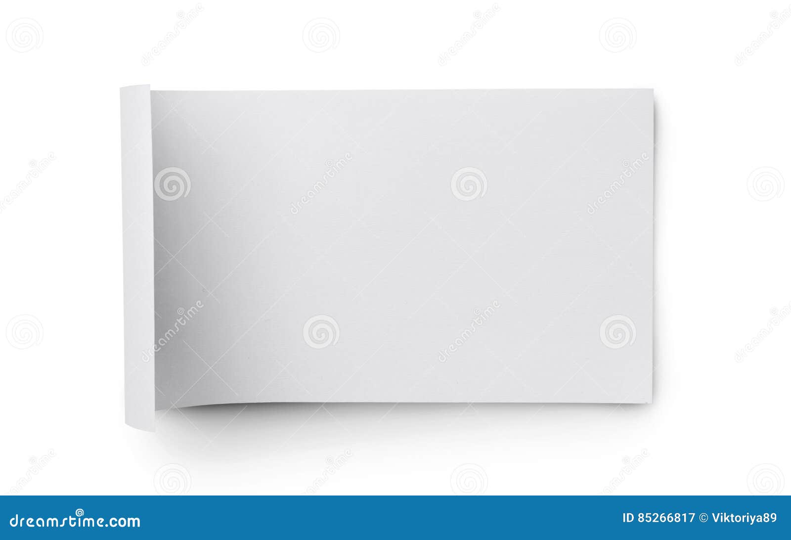 White blank sheet of paper stock image. Image of empty - 85266817