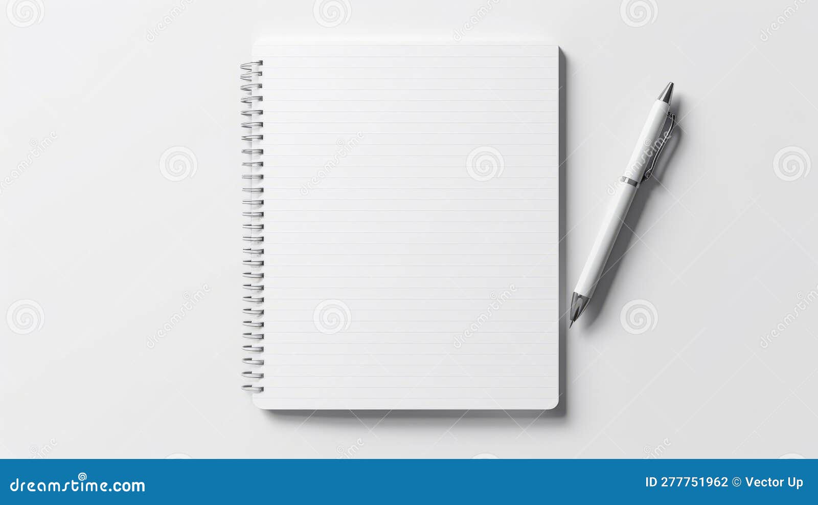 White Blank Sheets of A4 Paper Size or Documents Mockup. Generative AI ...