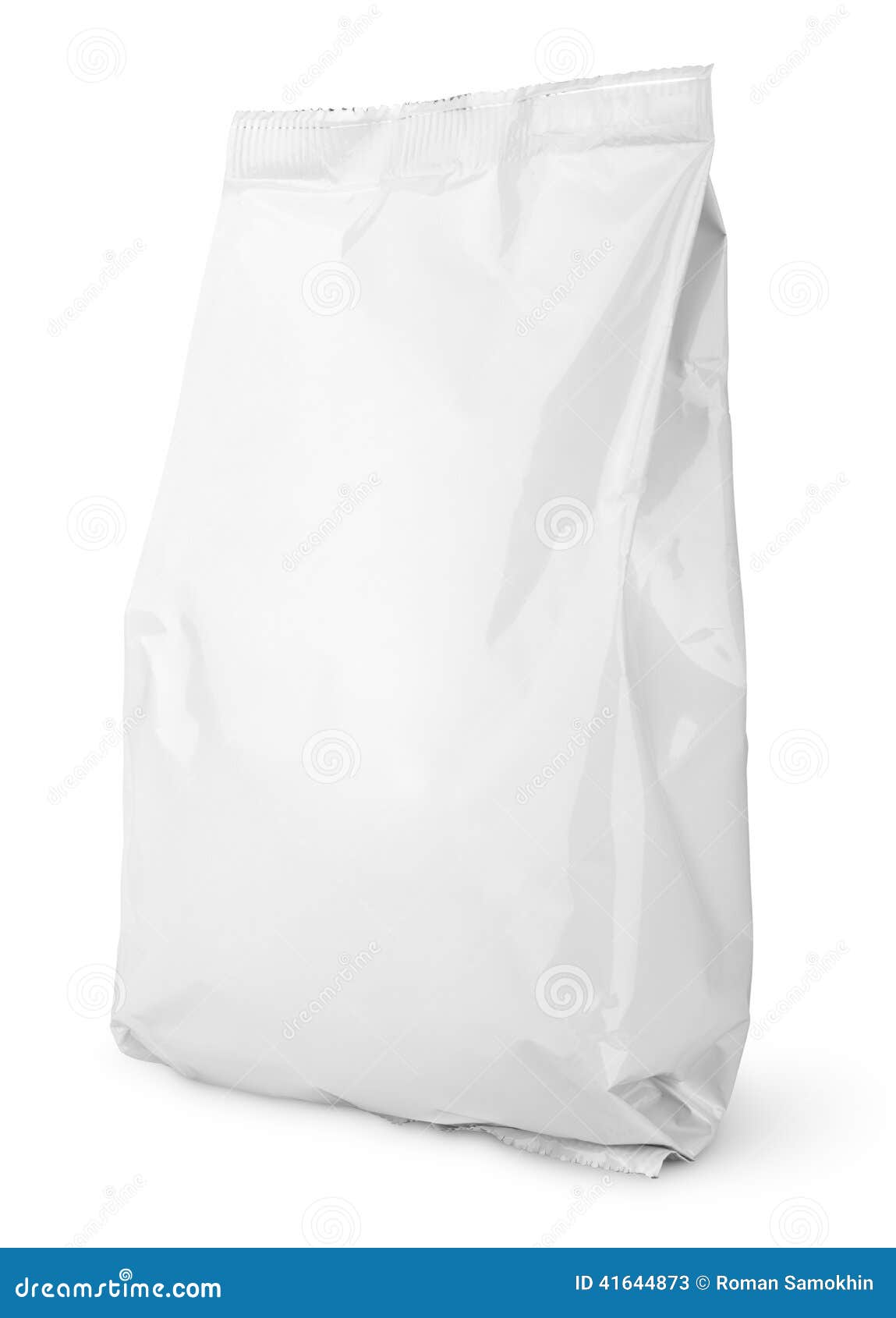 White Blank Snack Bag Package Stock Image - Image of blank, food: 41644873