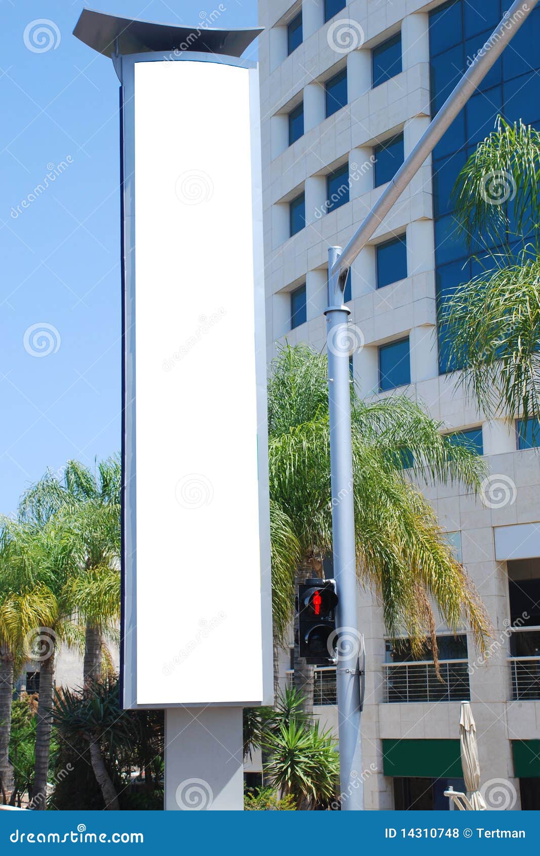 White blank Street Sign stock photo. Image of sign, outdoor - 14310748