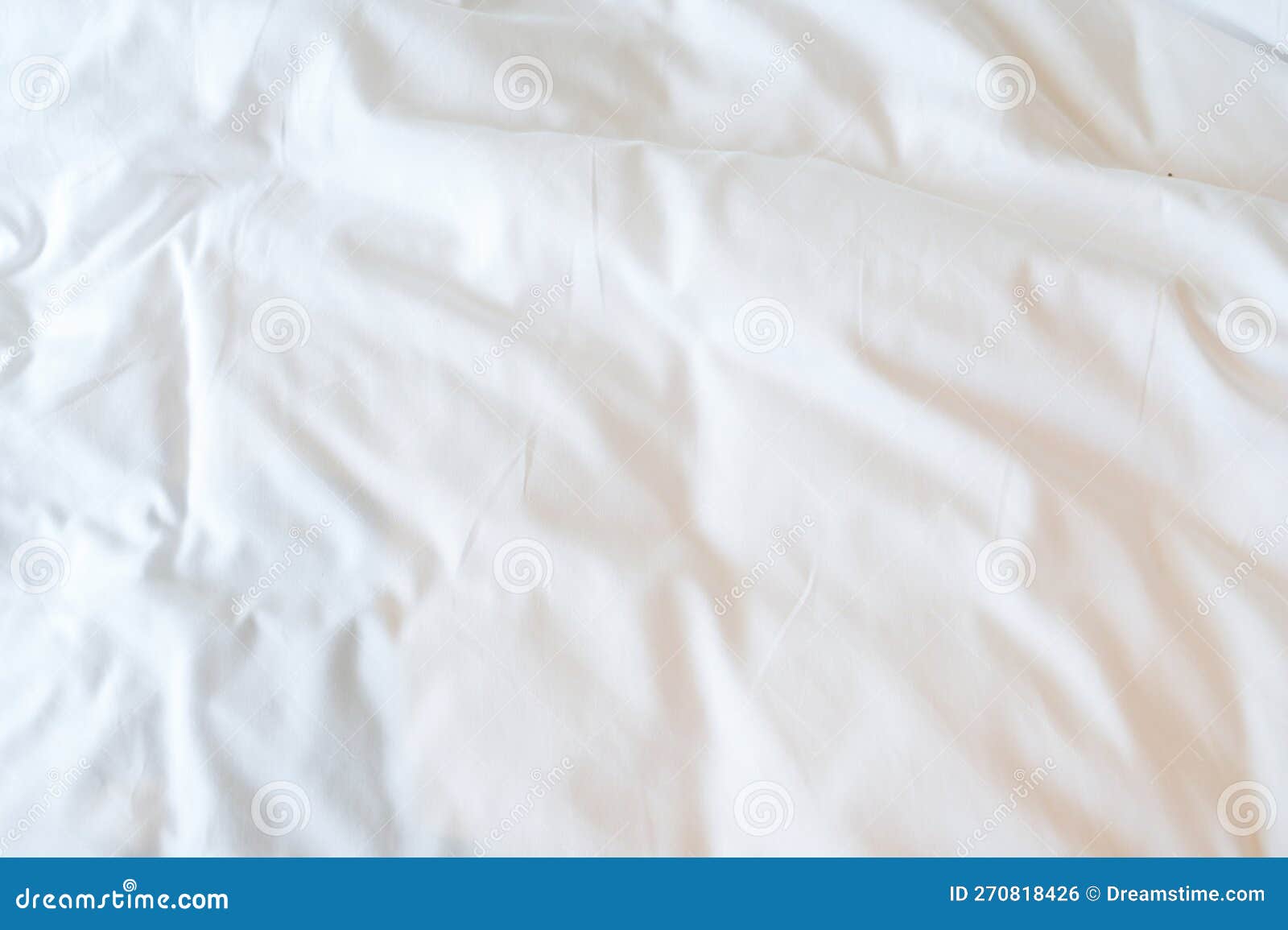 White Blanket on Bed, Texture of Fabric Stock Photo - Image of duvet ...