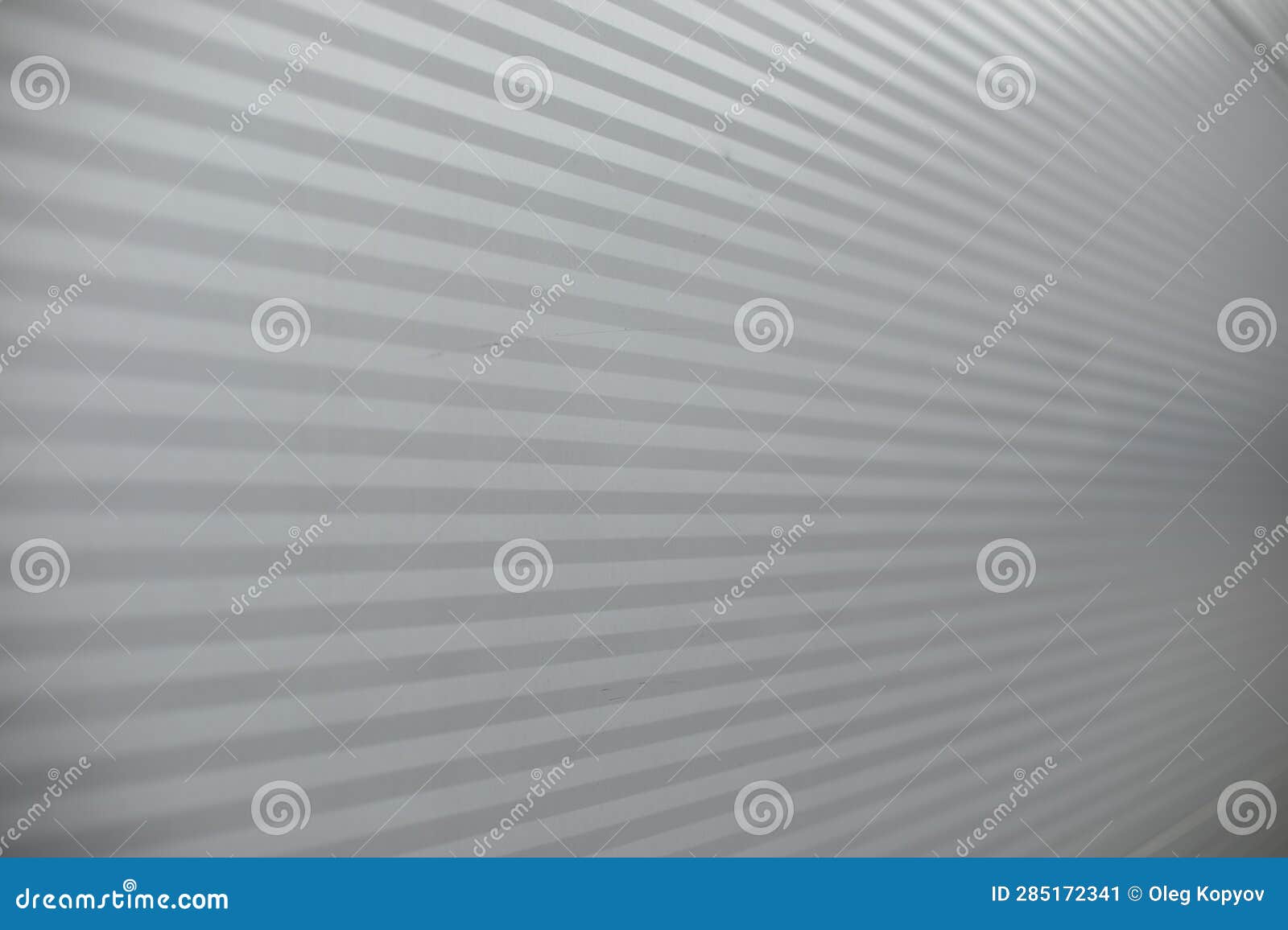 White Blinds. Reflective Surface Stock Image - Image of perspective ...