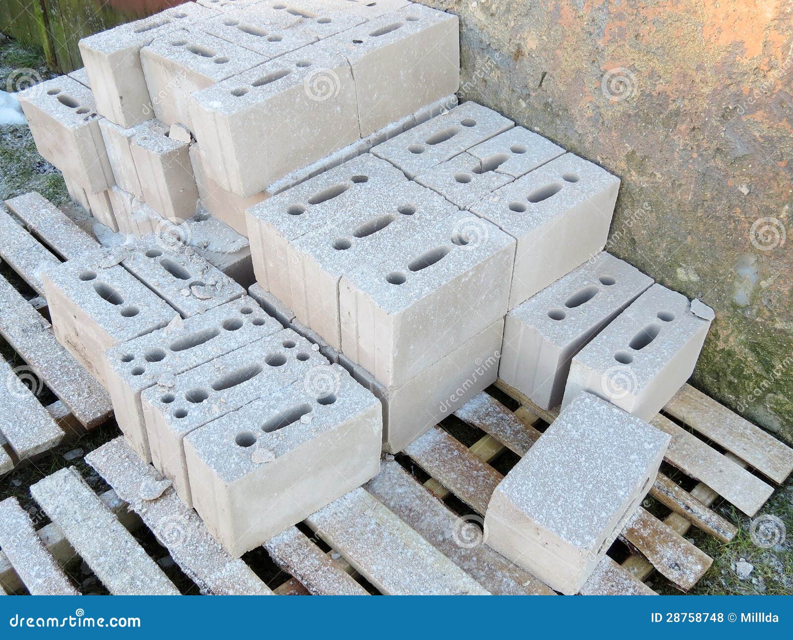 White blocks stock photo. Image of block, outside, concrete - 28758748
