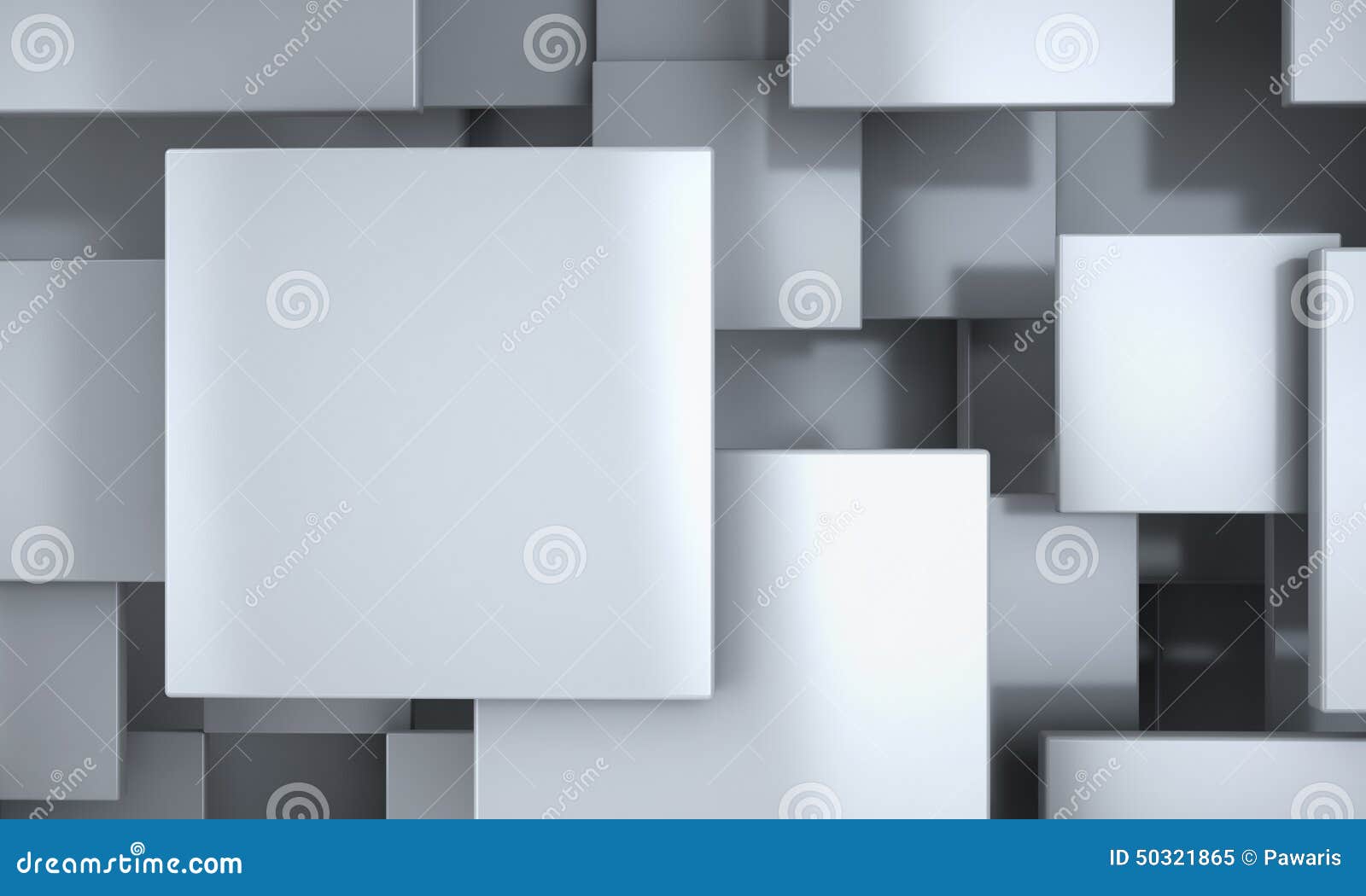 White Blocks Abstract Background Stock Illustration - Illustration of ...