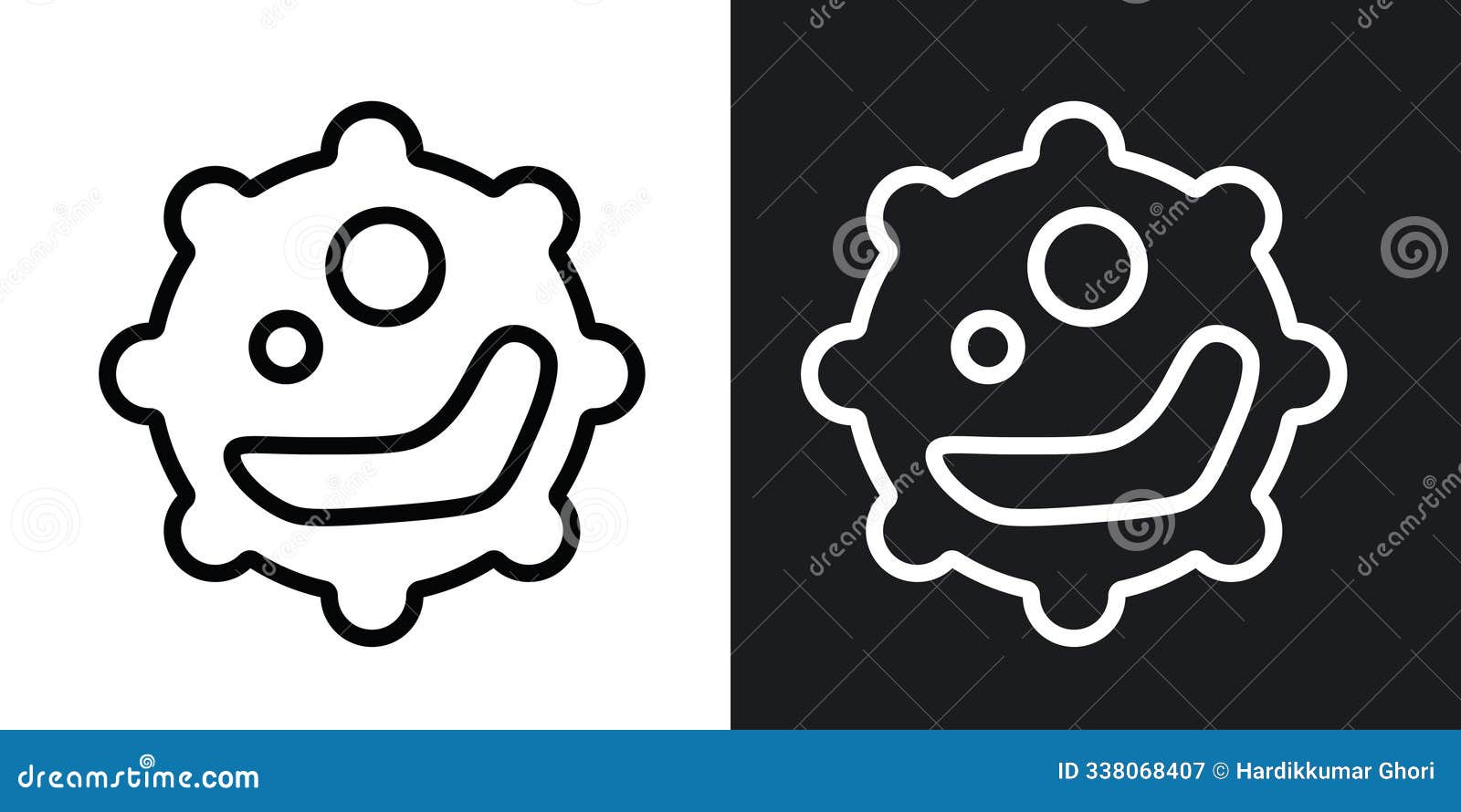White Blood Cell Thin Line Vector Icon Set Stock Illustration ...