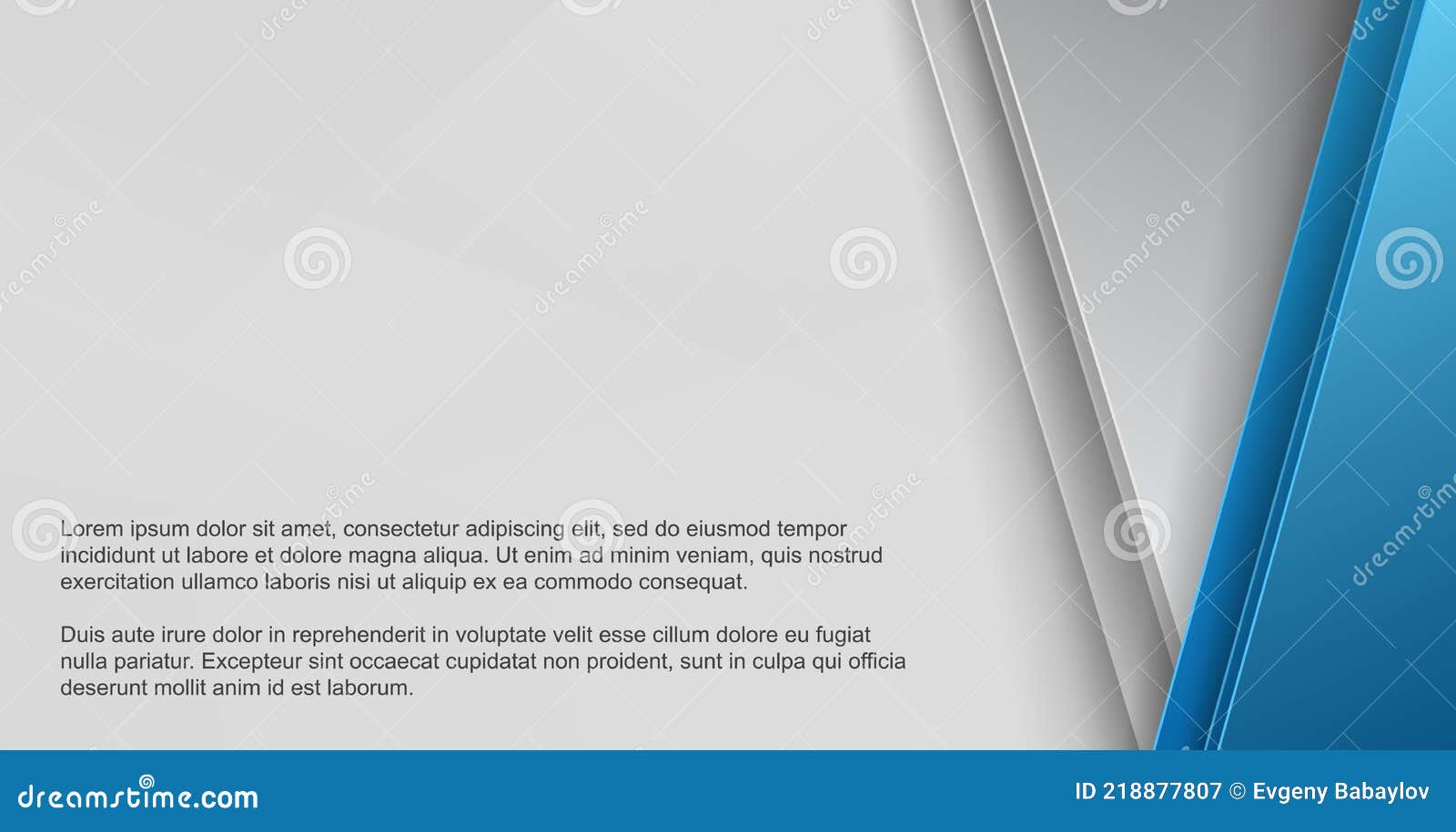 White and Blue Background, Web Template for Text - Vector Stock Vector ...