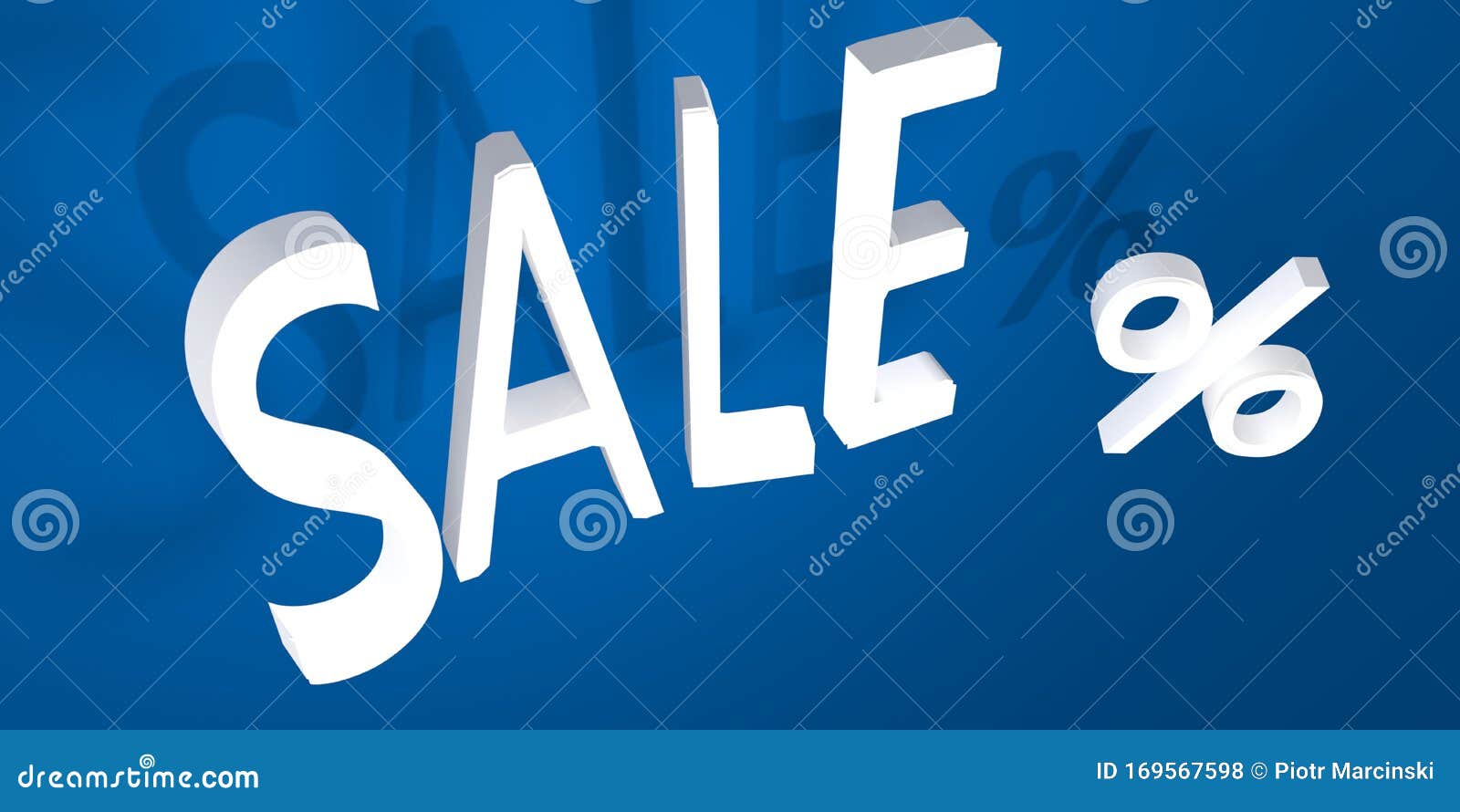 3d render of SALE sign stock illustration. Illustration of retail ...