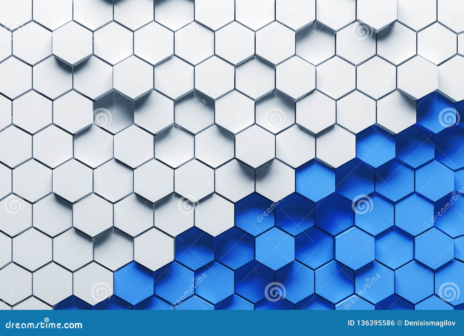 White and Blue Hexagons Background Stock Illustration - Illustration of ... White and Blue Hexagons Background Stock Illustration - Illustration of ...