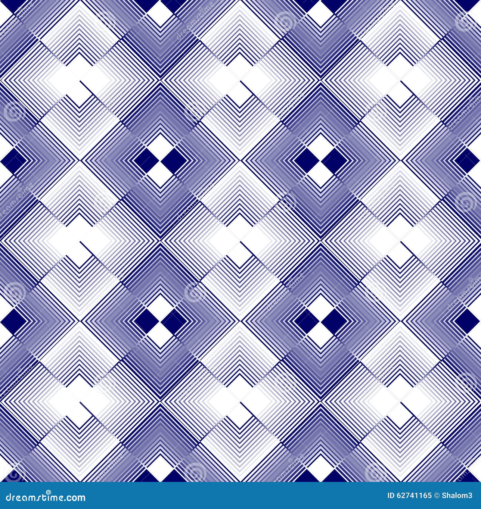 White and Blue Rhomboid Regular Patterns in Inverse Repeating Design ...