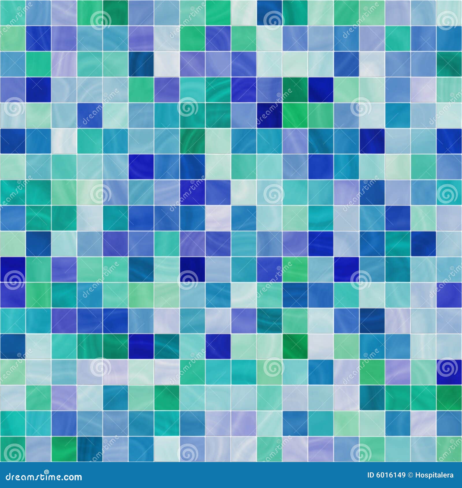 White Blue Smooth Bathroom Tiles Stock Illustration - Illustration of ...