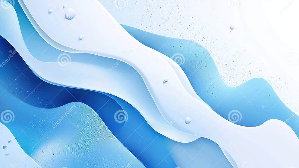 White and Blue Tech Vector Background with Modern Dynamic Visuals Stock ...