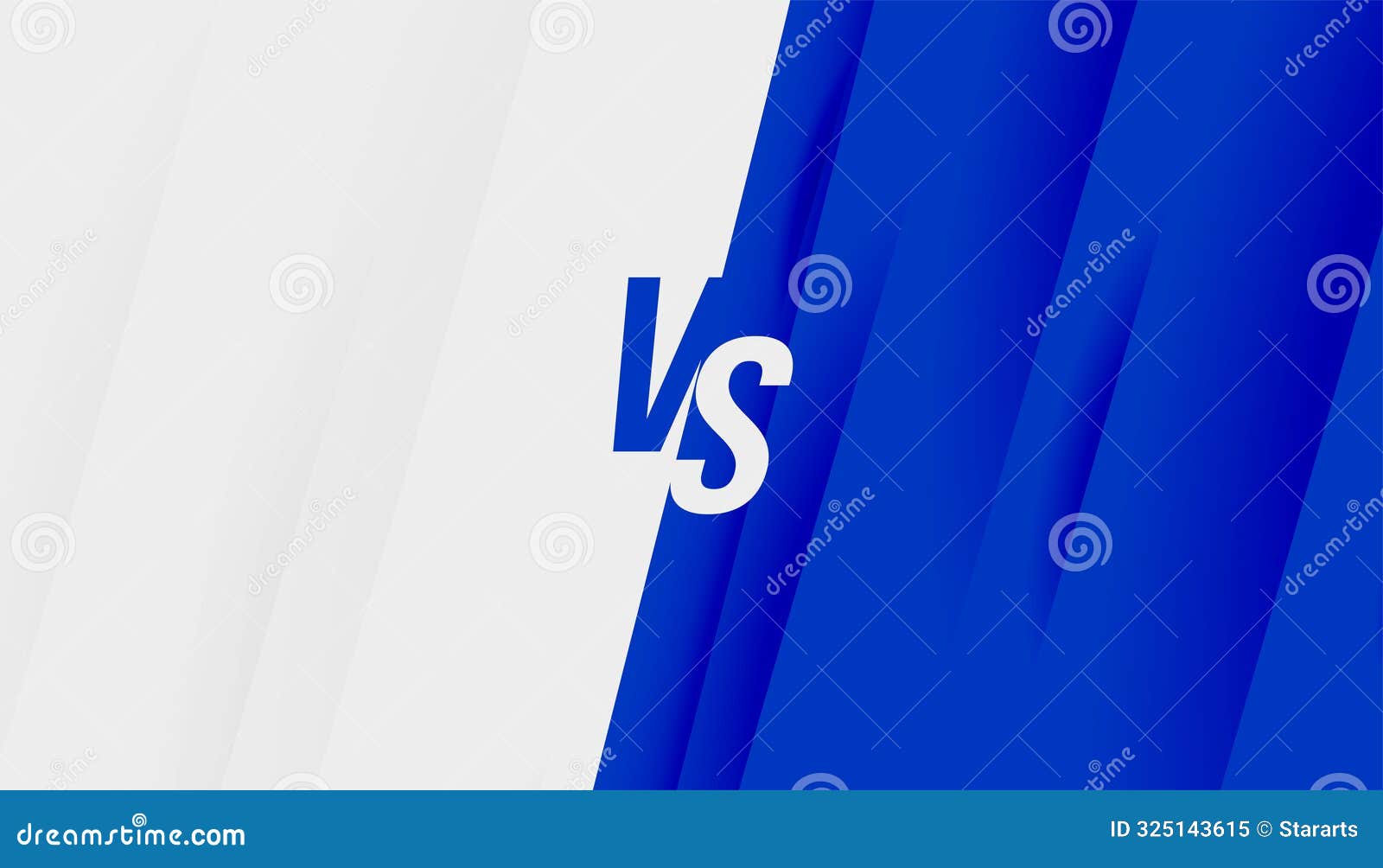 Red And Blue Versus Sign On A Transparent Background. Vector ...