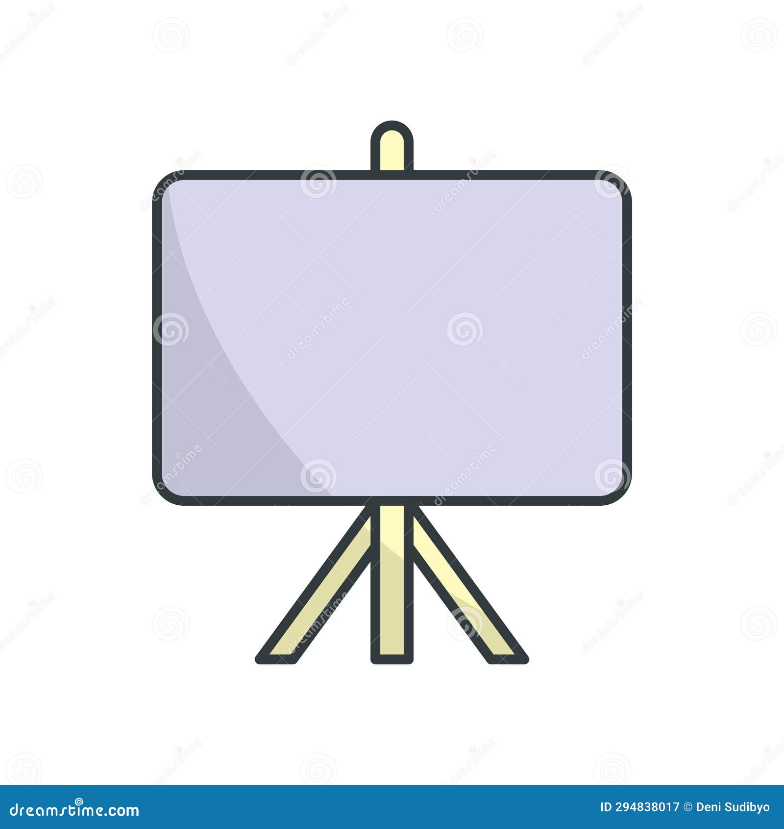 White Board Icon Vector Design Templates Simple and Modern Stock ...