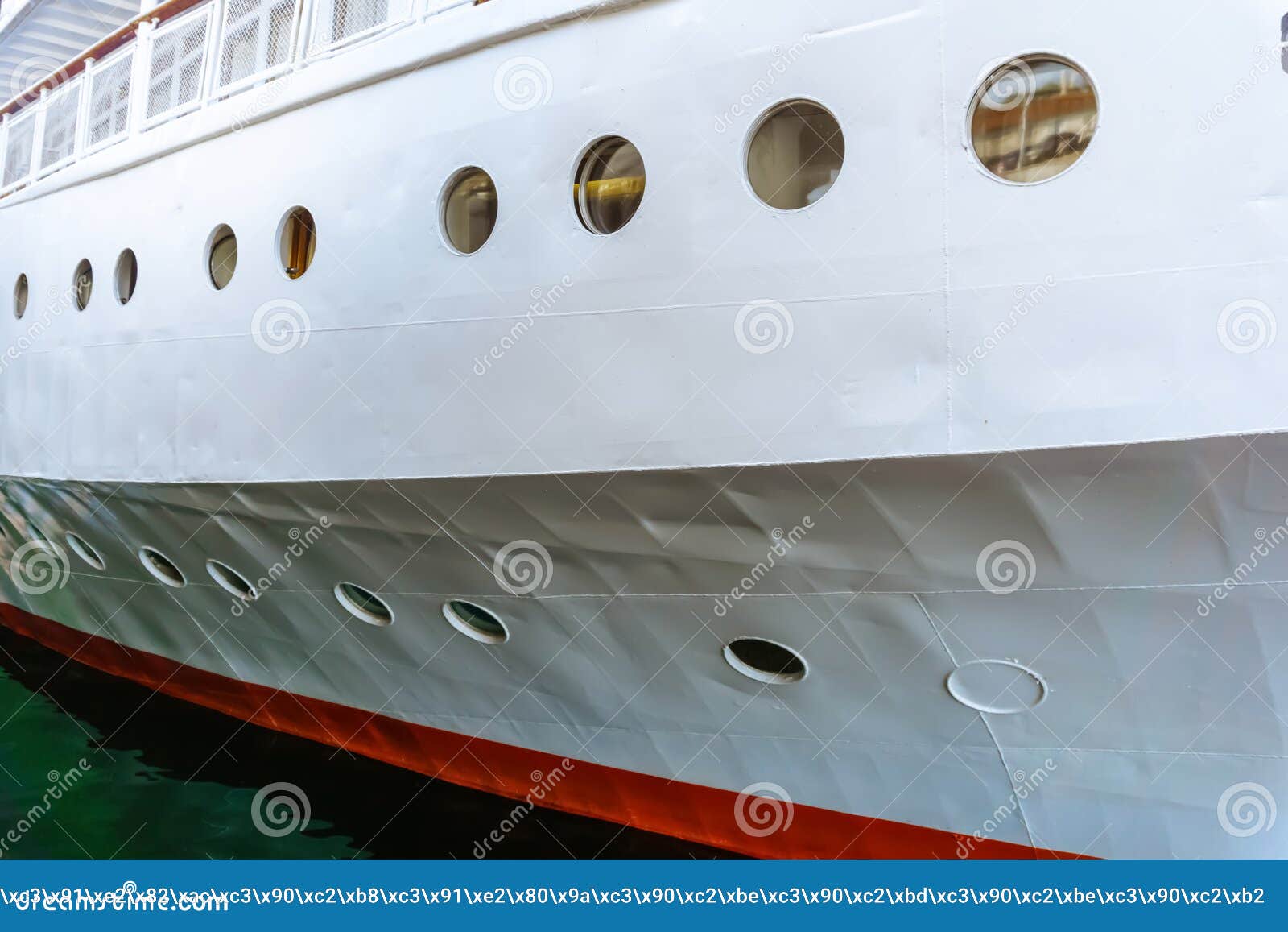 White ship board stock photo. Image of tourism, deep - 128613878