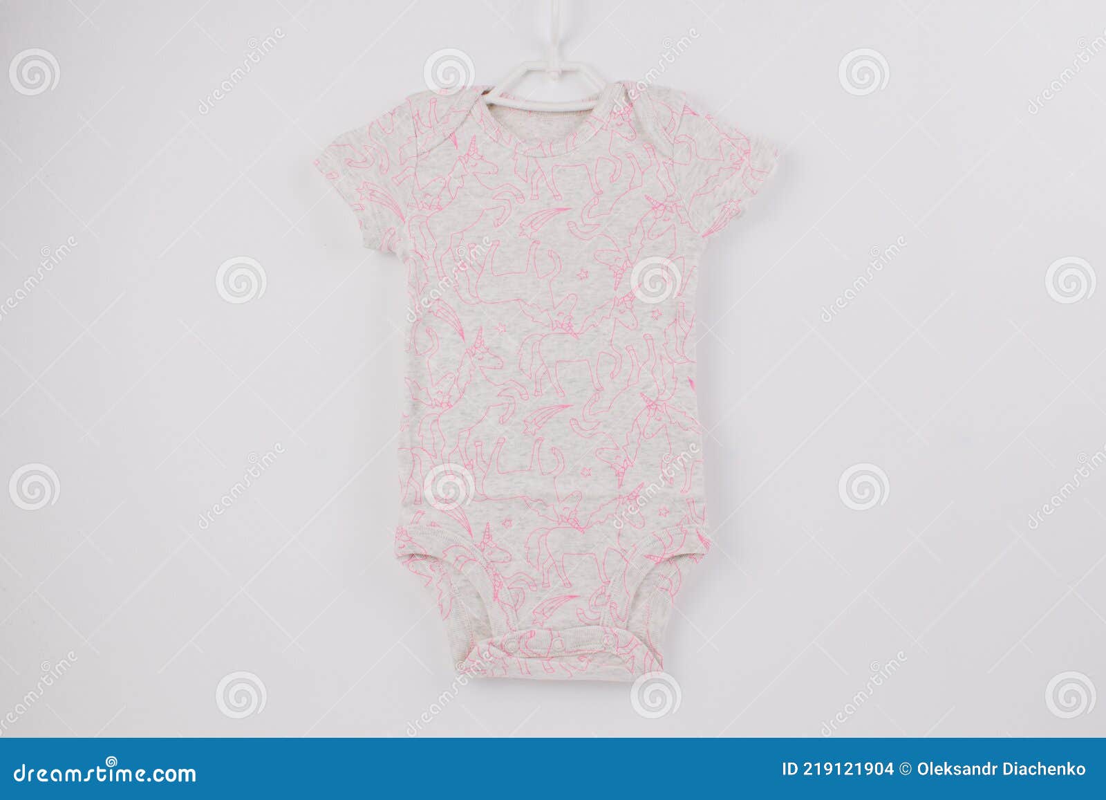 White Body for a Newborn Baby on a White Background Stock Photo - Image ...
