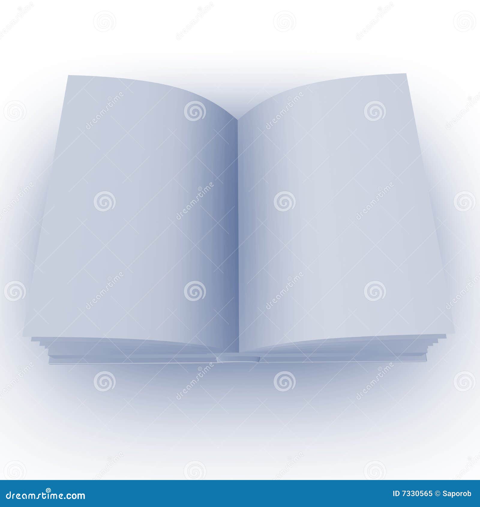 White Book stock illustration. Illustration of isolated - 7330565