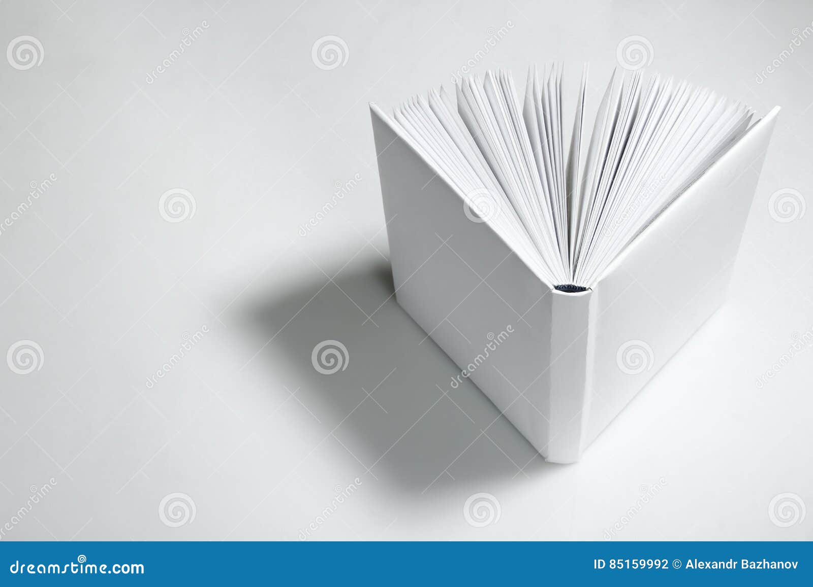 White book stock photo. Image of page, publishing, mockup - 85159992