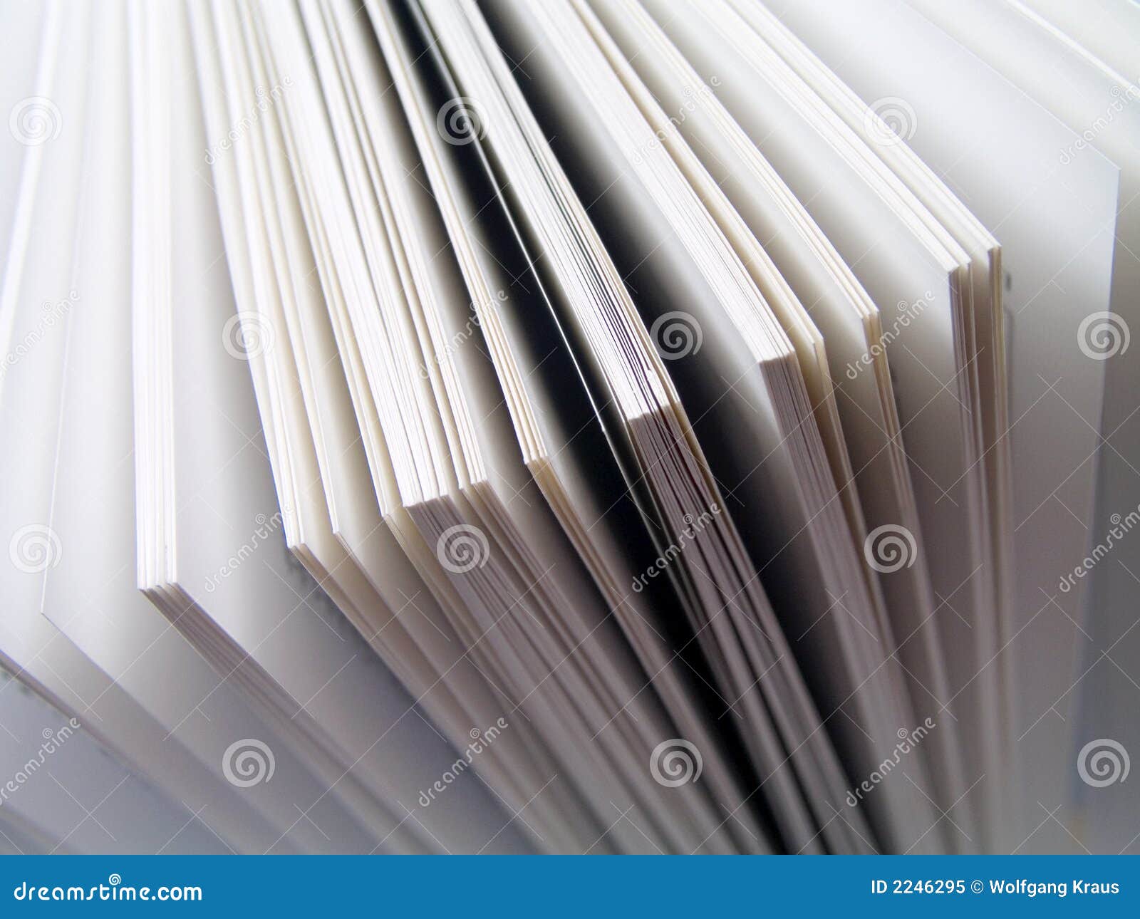 White book pages stock image. Image of school, edge, abstract - 2246295