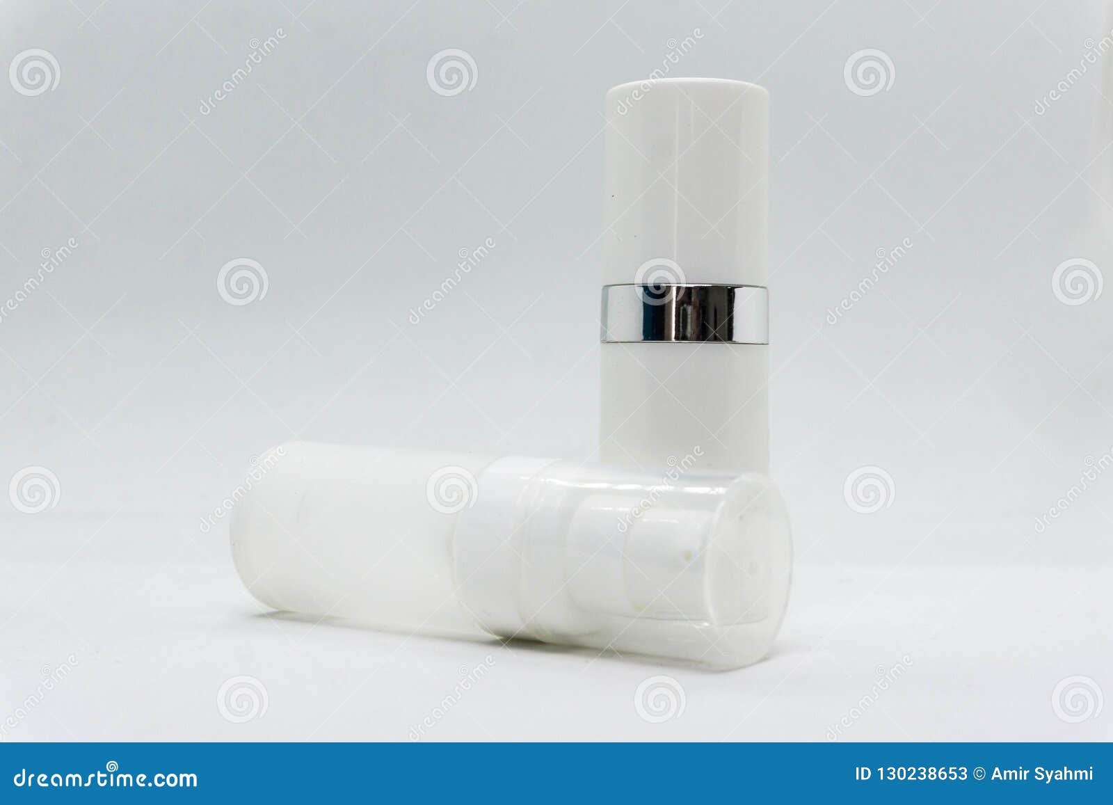 White Bottle Sample for Product Packaging Design Stock Image - Image of ...