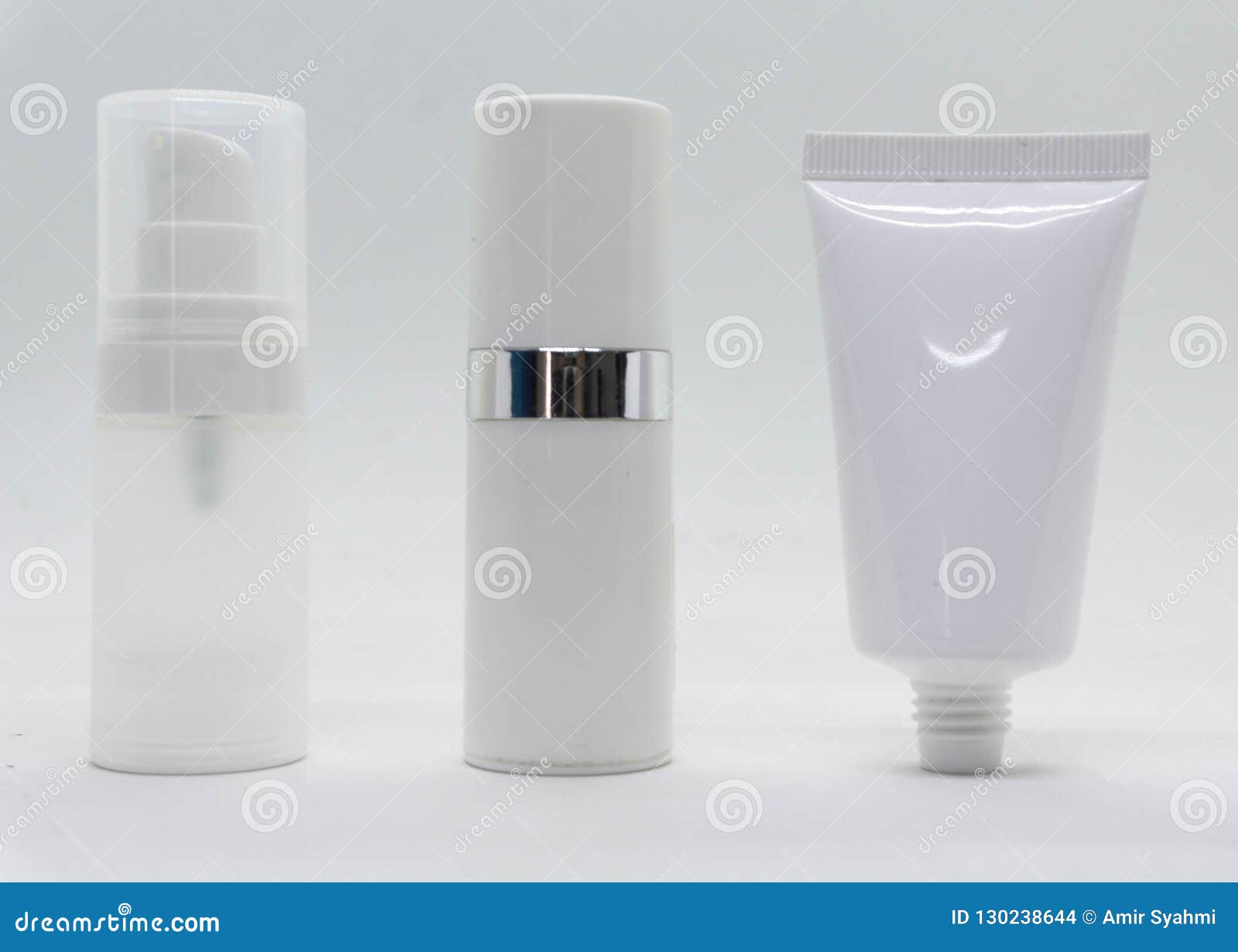 White Bottle Sample for Product Packaging Design Stock Photo - Image of ...