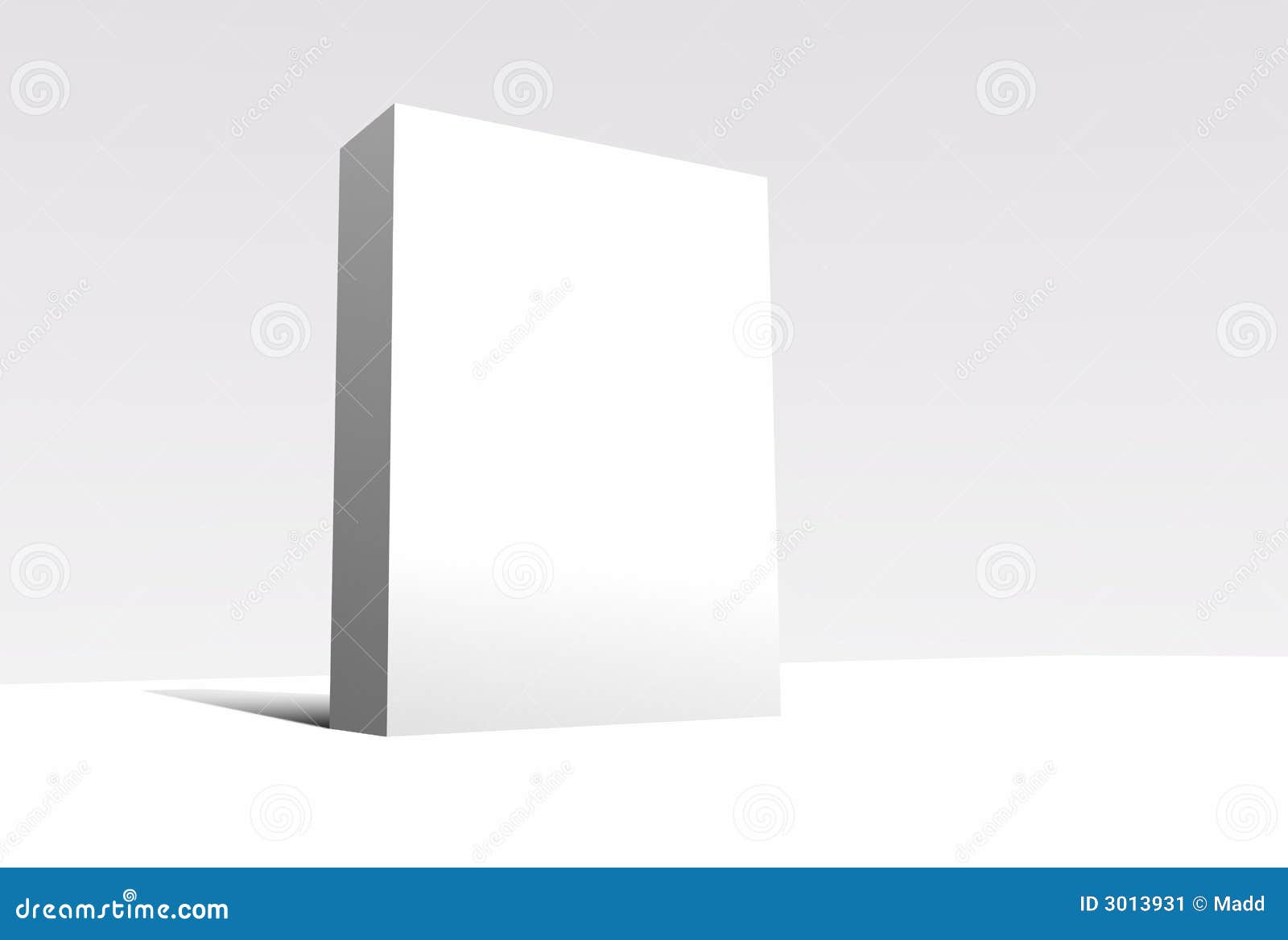 White Box stock illustration. Illustration of copy, empty - 3013931