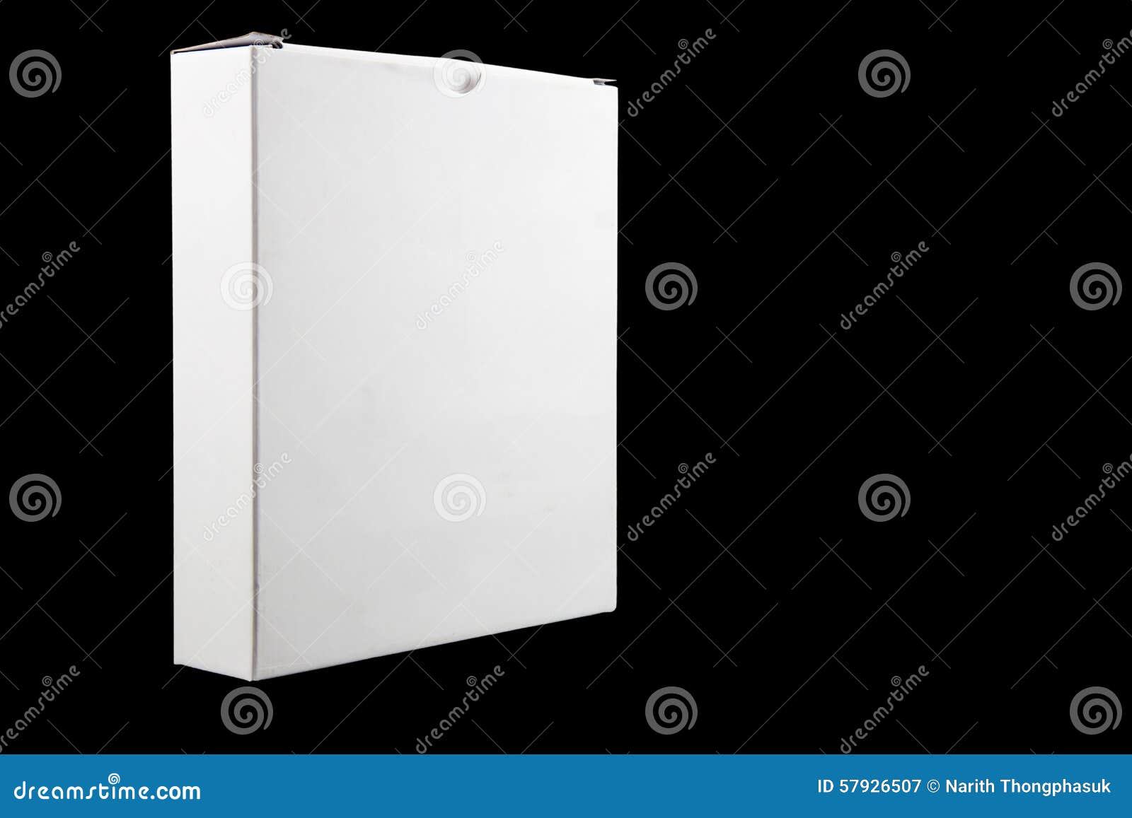 White box isolated stock image. Image of design, paper - 57926507