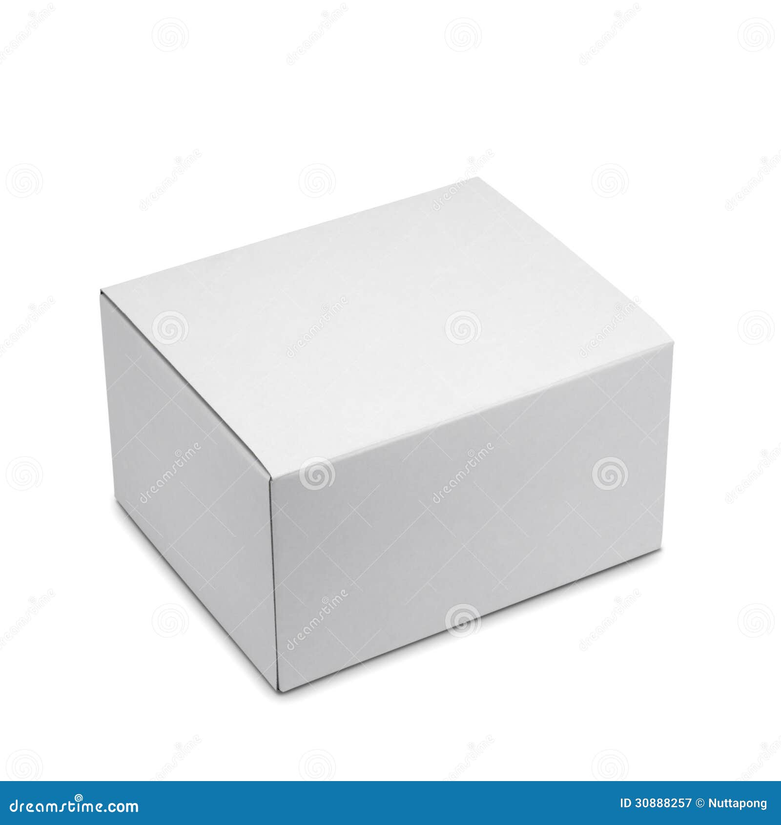 White box stock image. Image of clipping, path, send - 30888257
