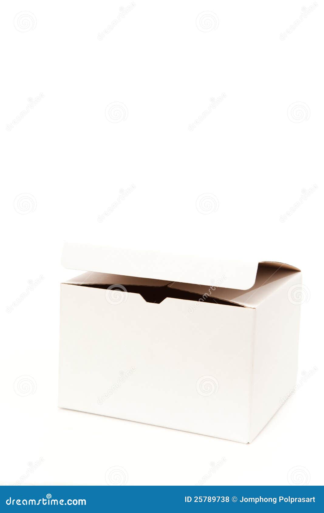 White box opening stock photo. Image of paper, brown - 25789738