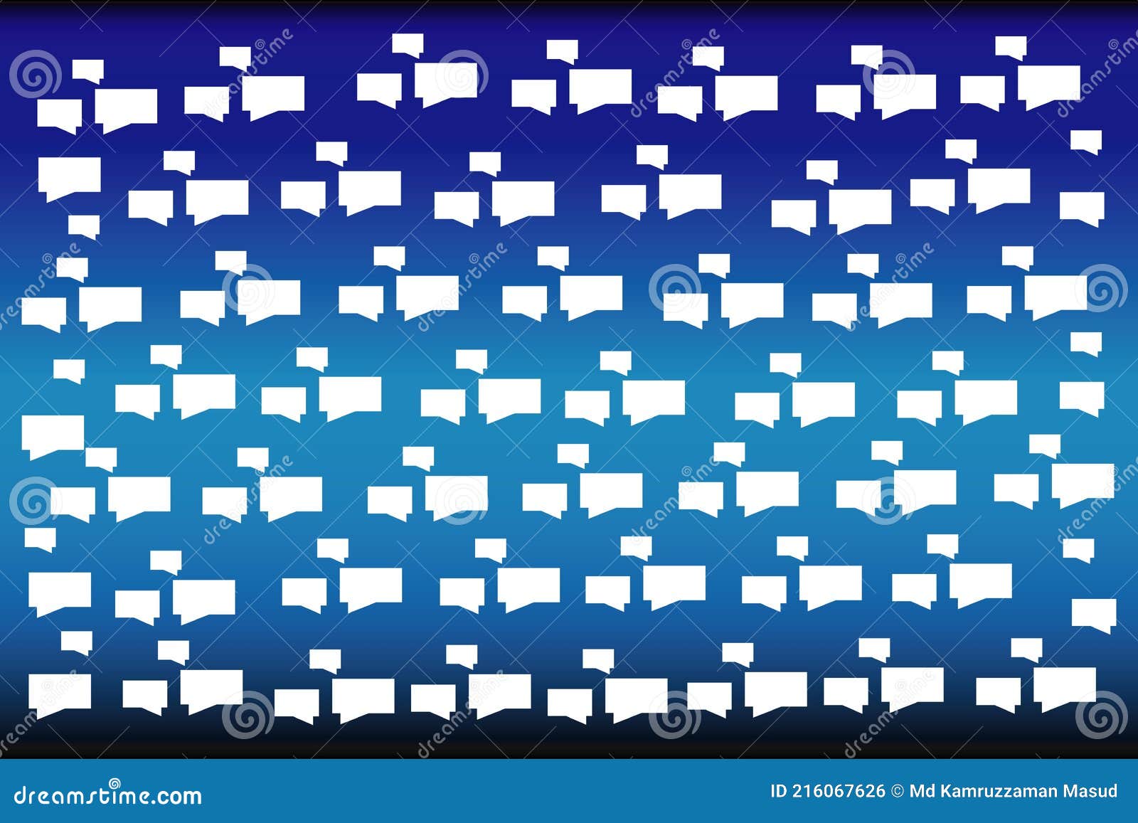 White Box Pattern with Gradient Color Background Designed Document for ...