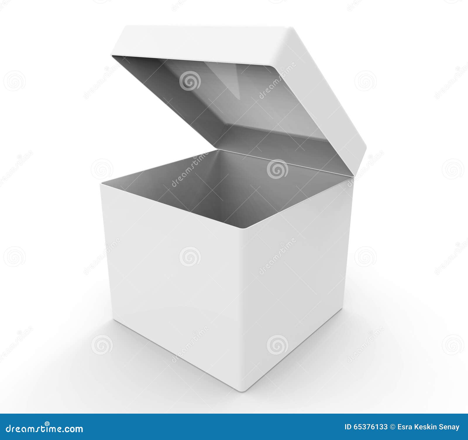 White box, square shape stock illustration. Illustration of anniversary ...