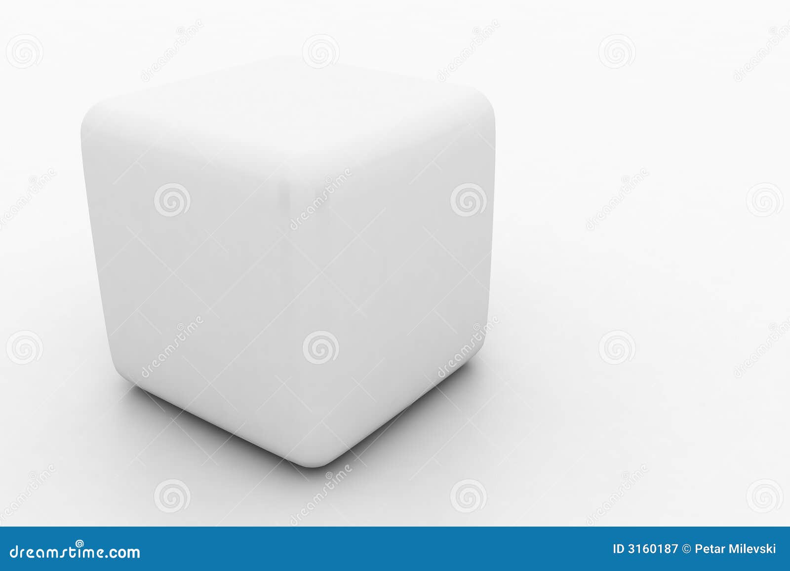 White Box on White Background Stock Illustration - Illustration of ...