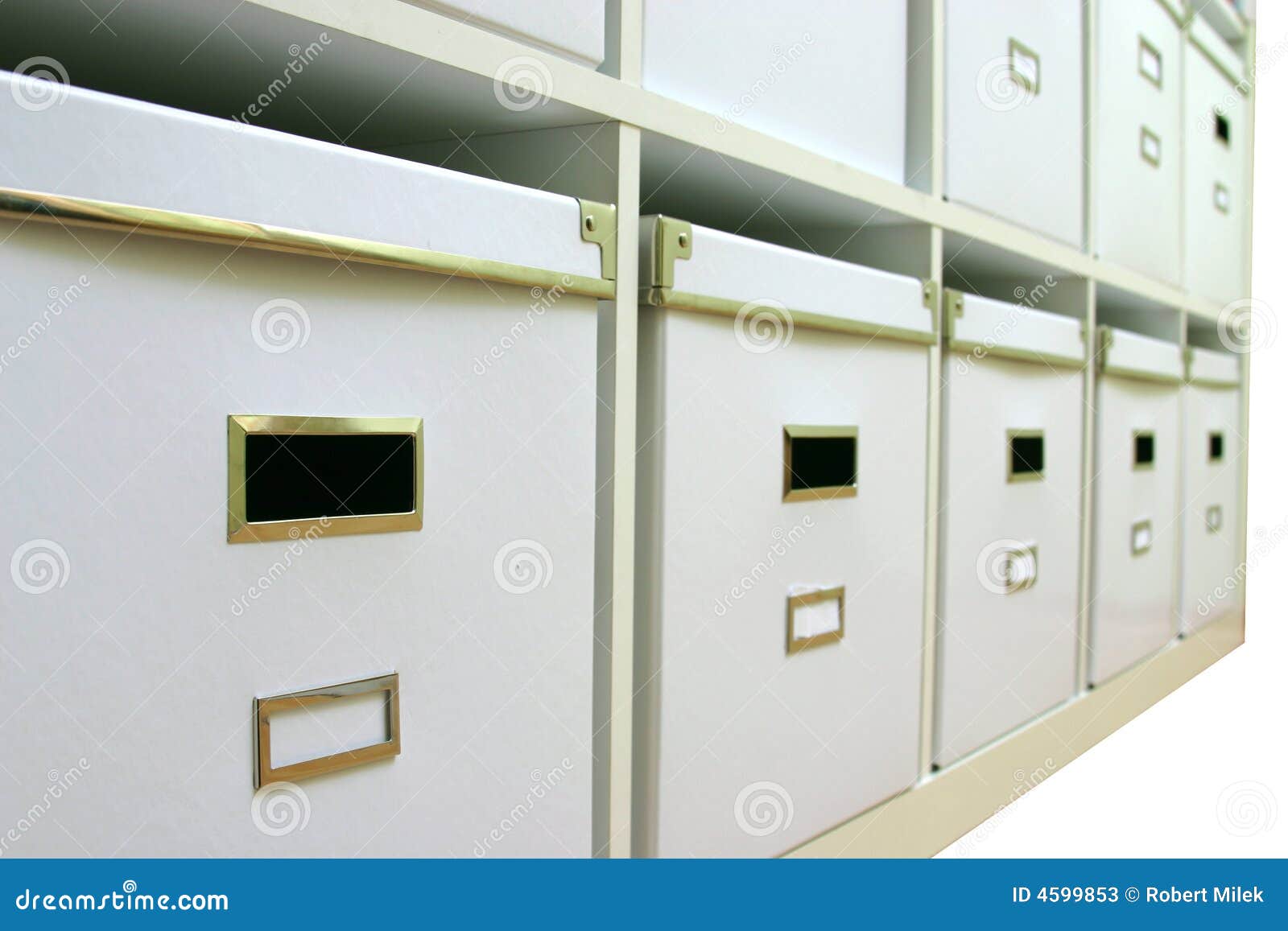 White Boxes Picture. Image: 4599853