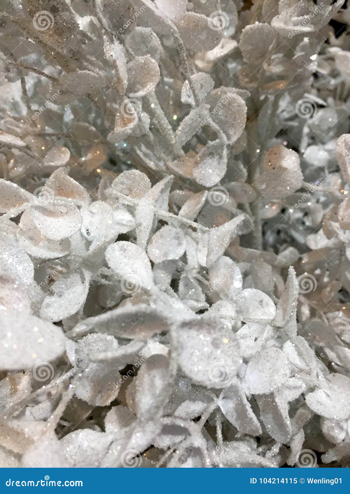 White Branches with Leaves Background Stock Image - Image of holiday ...