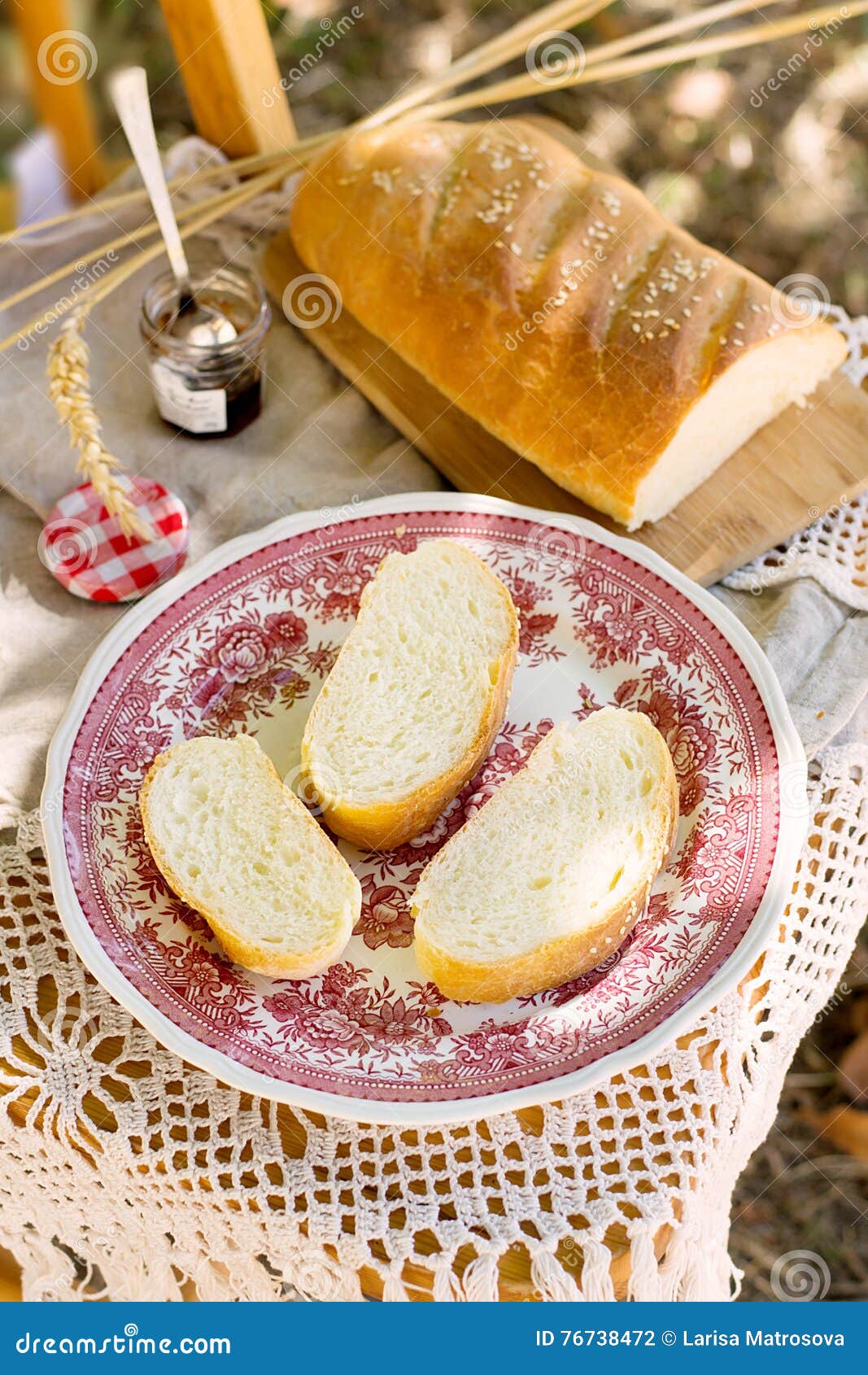 White Bread with Butter for Breakfast Stock Photo - Image of toast ...