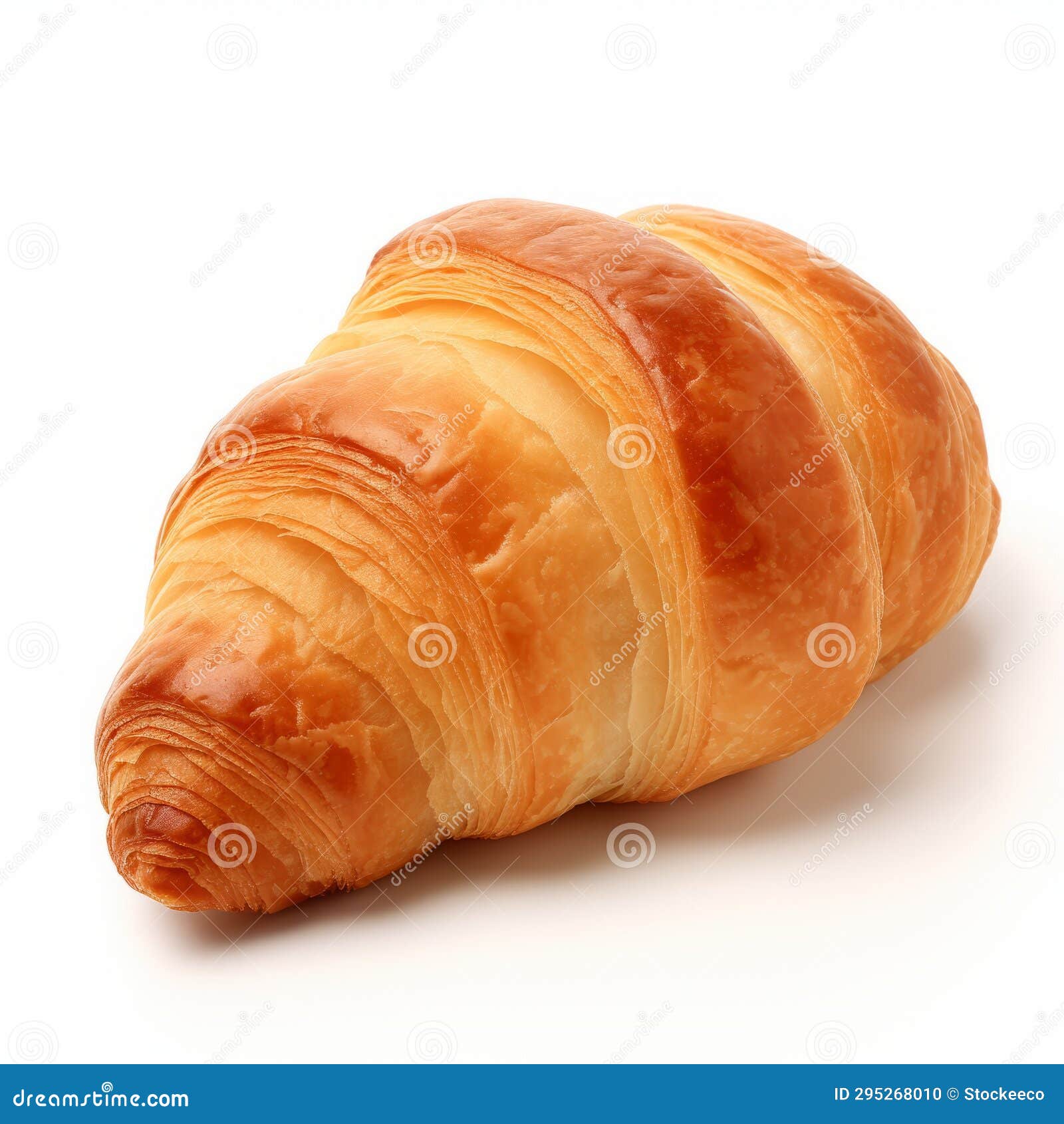 High Resolution Croissant on White Background in Ferrania P30 Style ...