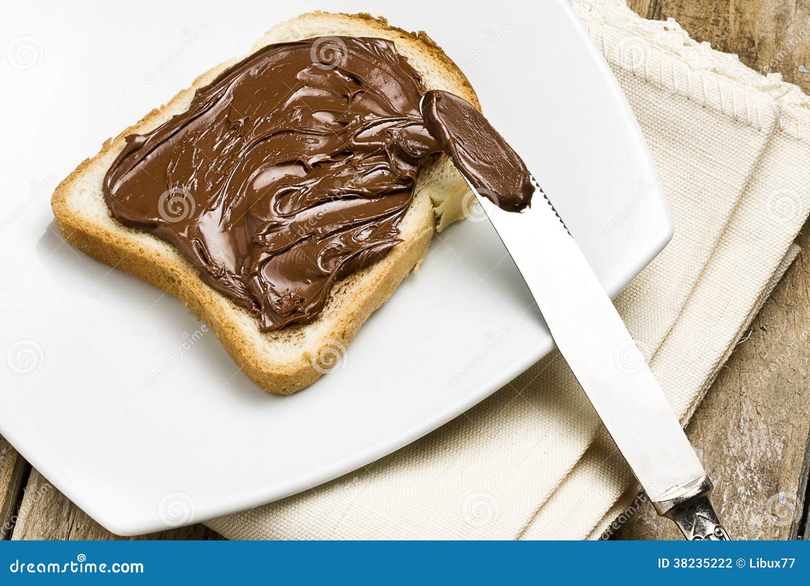 White Bread with Nutella stock photo. Image of diet, bread - 38235222 White Bread with Nutella stock photo. Image of diet, bread - 38235222