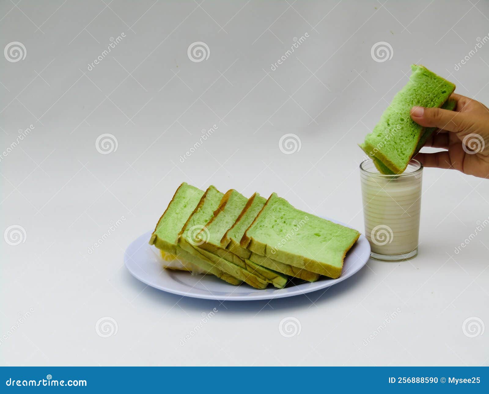 White Bread One of the Ready-to-eat Bread Stock Photo - Image of bread ...