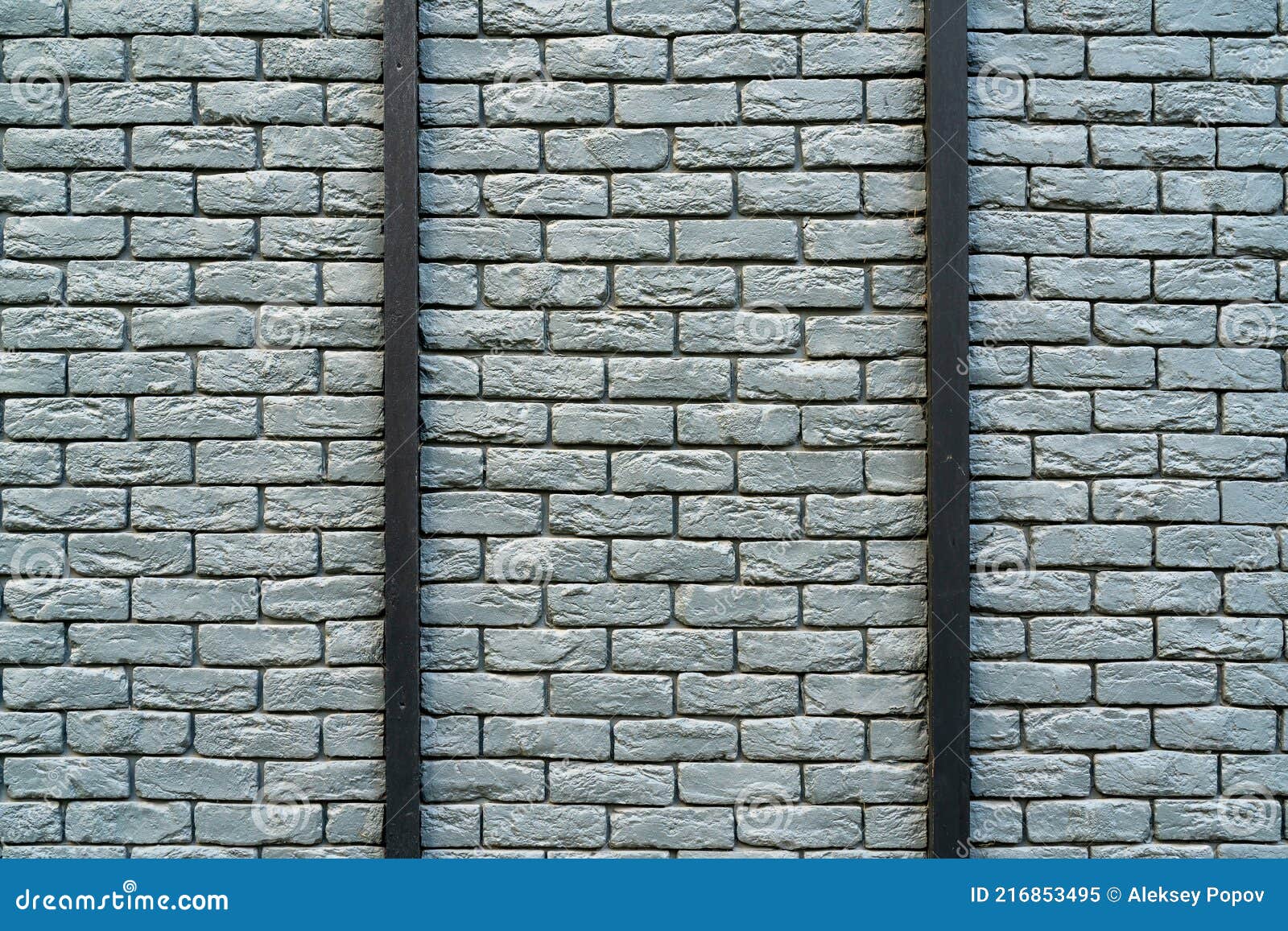 White Brick Building Wall. Interior of a Modern Loft Stock Image ...