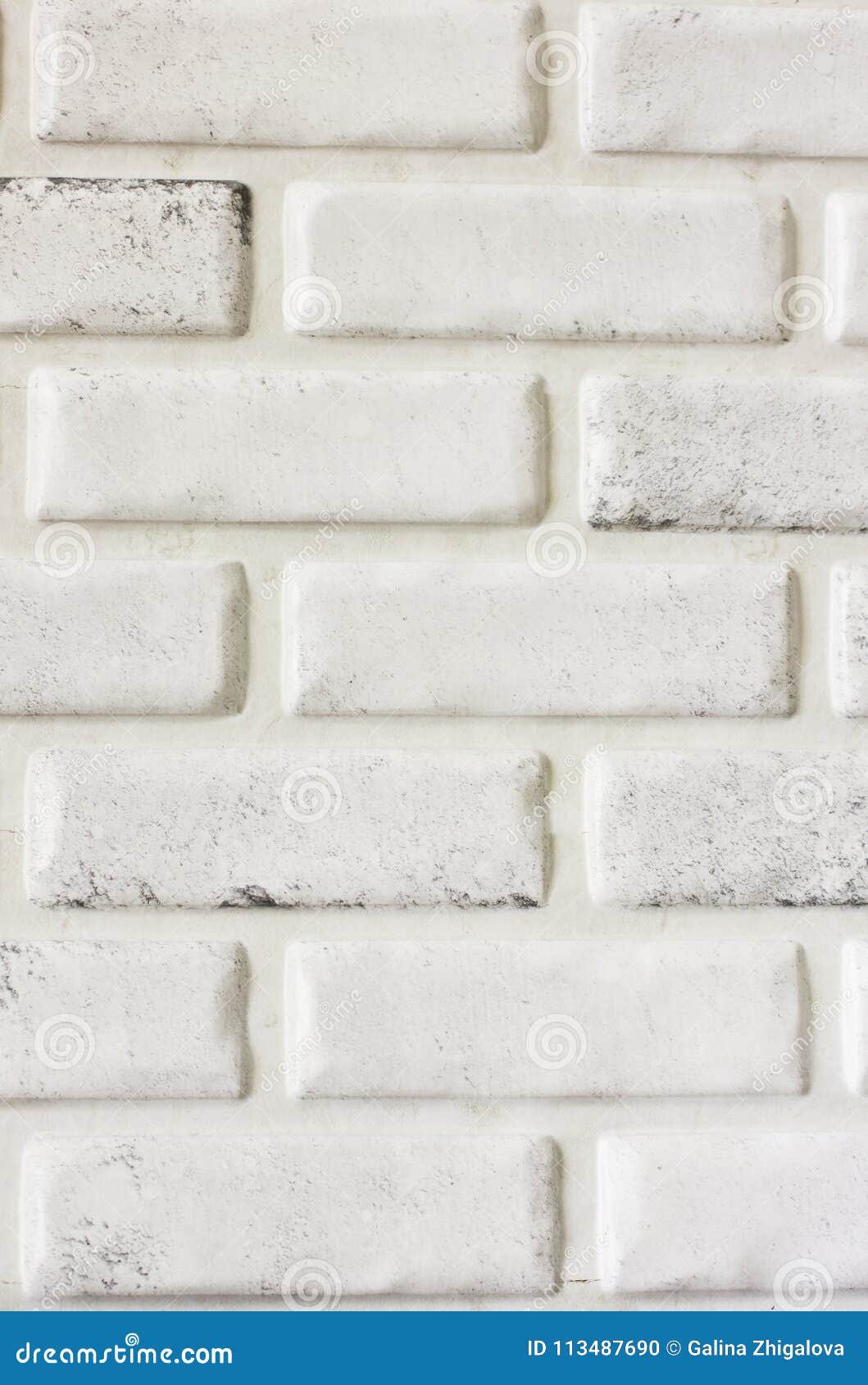 White Brick Lined Wall Texture Vertical Background Stock Photo - Image ...