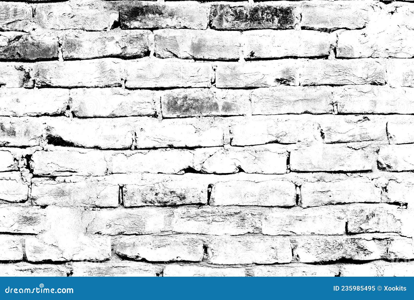 White Brick Pattern Texture Background Stock Image - Image of artistic ...