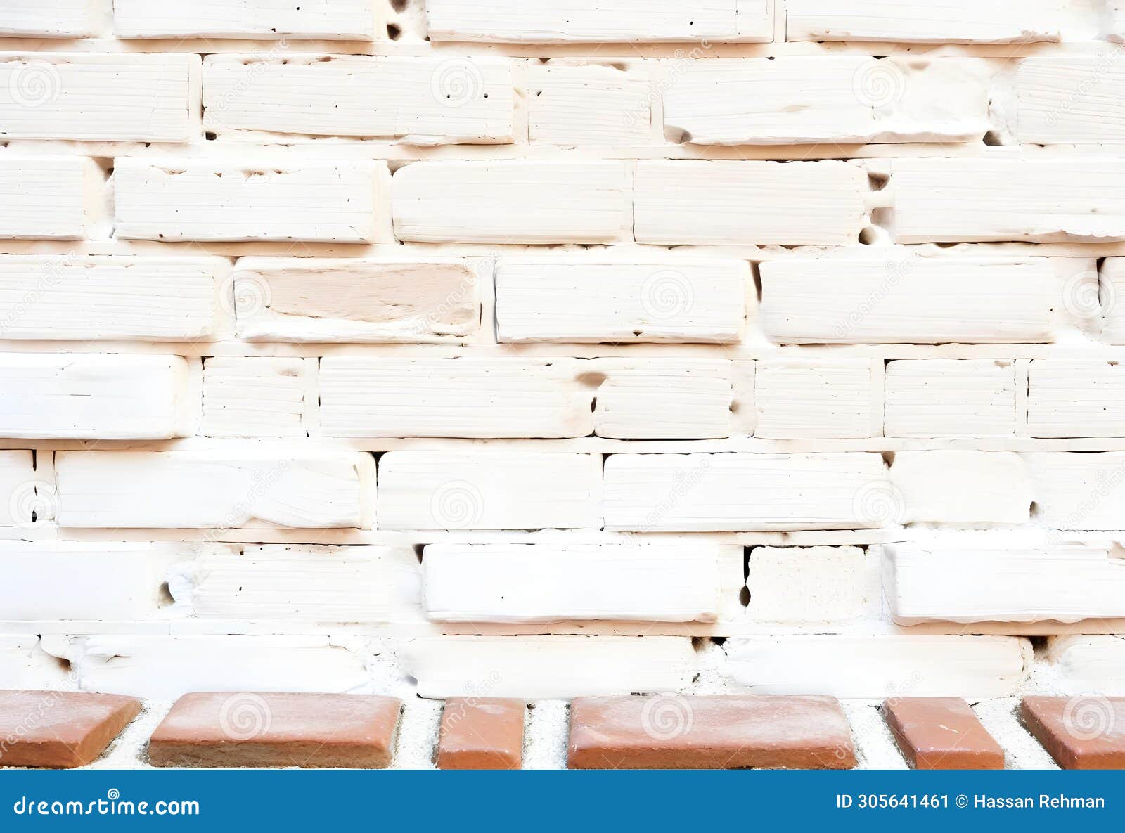 White Brick Sidewalk Background. Neutral Texture of a Flat Brick Wall ...