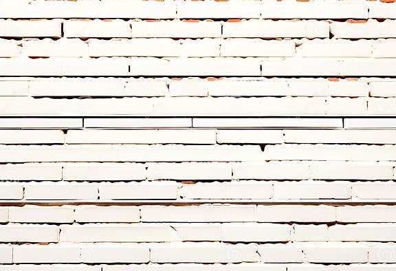 White Brick Sidewalk Background. Neutral Texture of a Flat Brick Wall ...