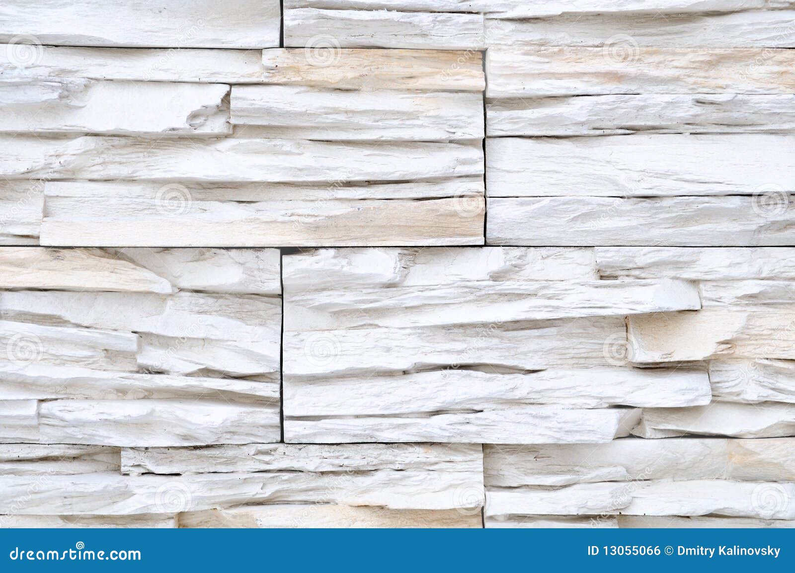 White Brick Stone Wall Decor Stock Photo - Image of abstract, facade ...