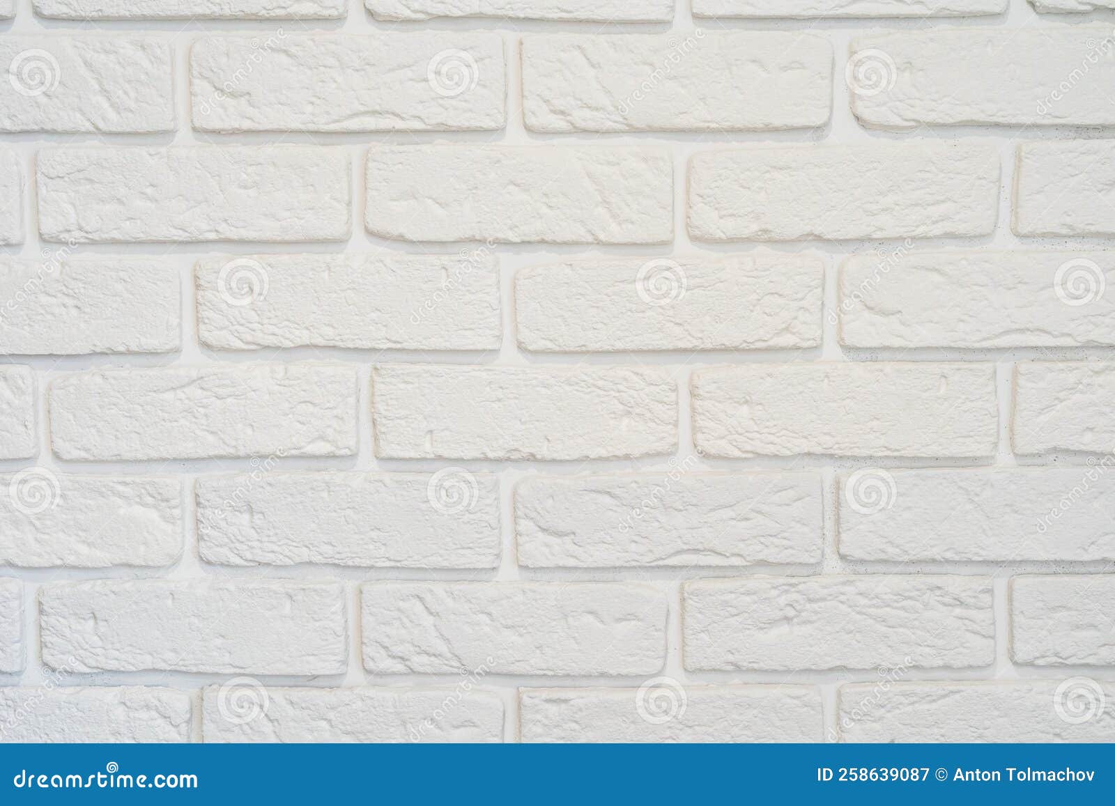 White Brick Wall As Background. Modern Texture. Design Stock Image ...
