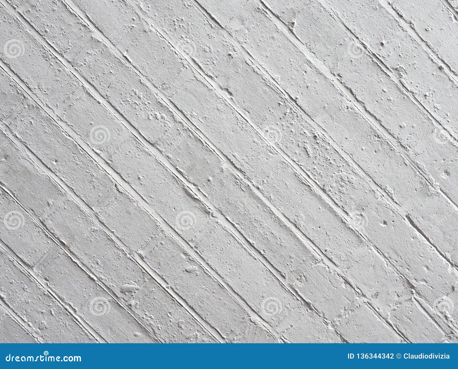 White Brick Wall Background Diagonal Tiles Stock Photo - Image of tiles ...