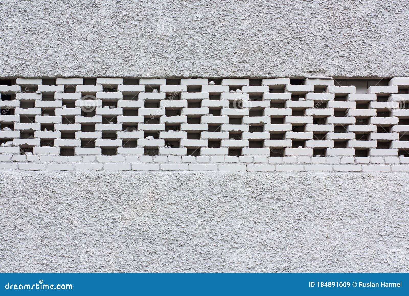 White Brick Wall Background. Neutral Texture of a Flat Brick Wall Close ...